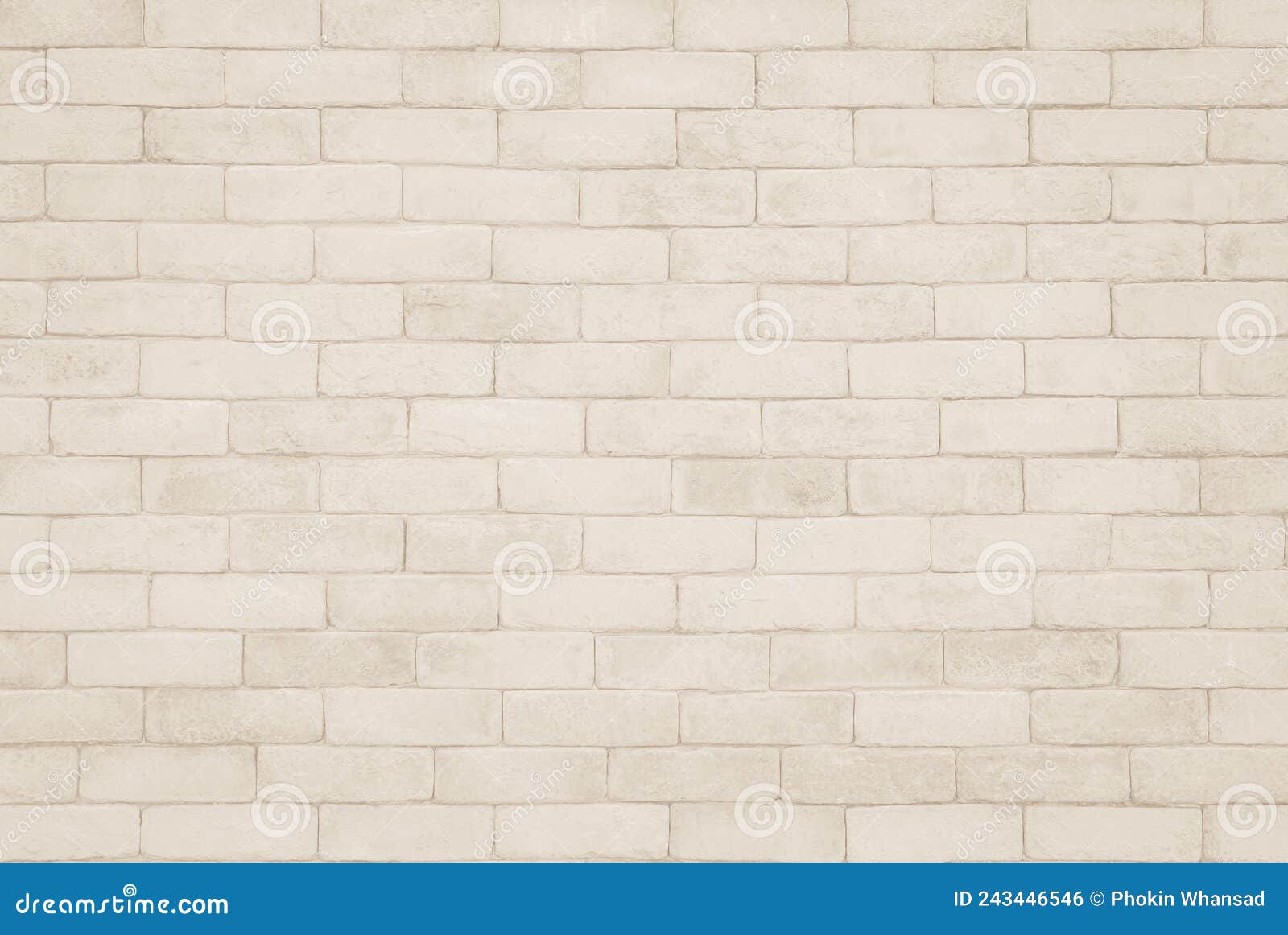 Beige Brick Wall Texture Background. Brickwork and Stonework Flooring ...