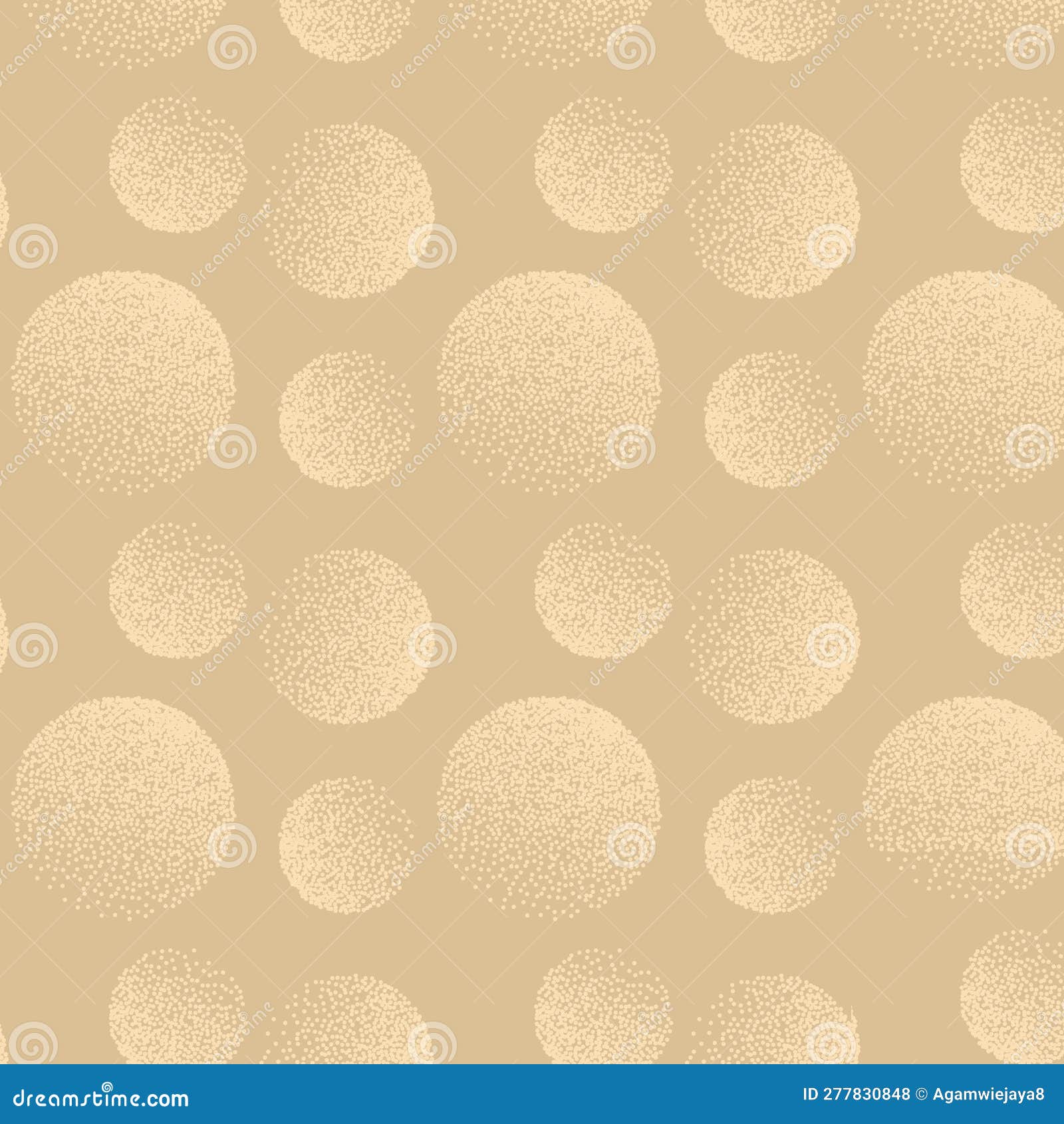Beige Circle Pattern stock illustration. Illustration of ceiling ...