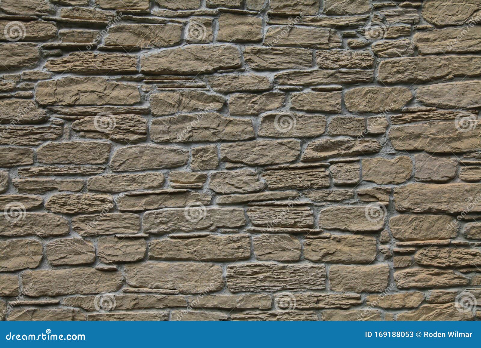 Beige-colored Decorative Stone Wall, Texture, Background Stock Image ...