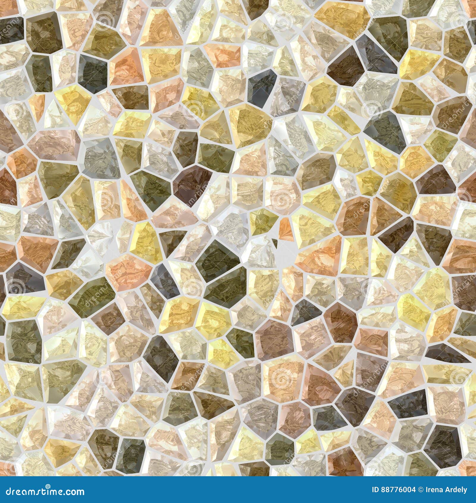 Beige Colored Floor Marble Irregular Plastic Stony Mosaic Pattern ...