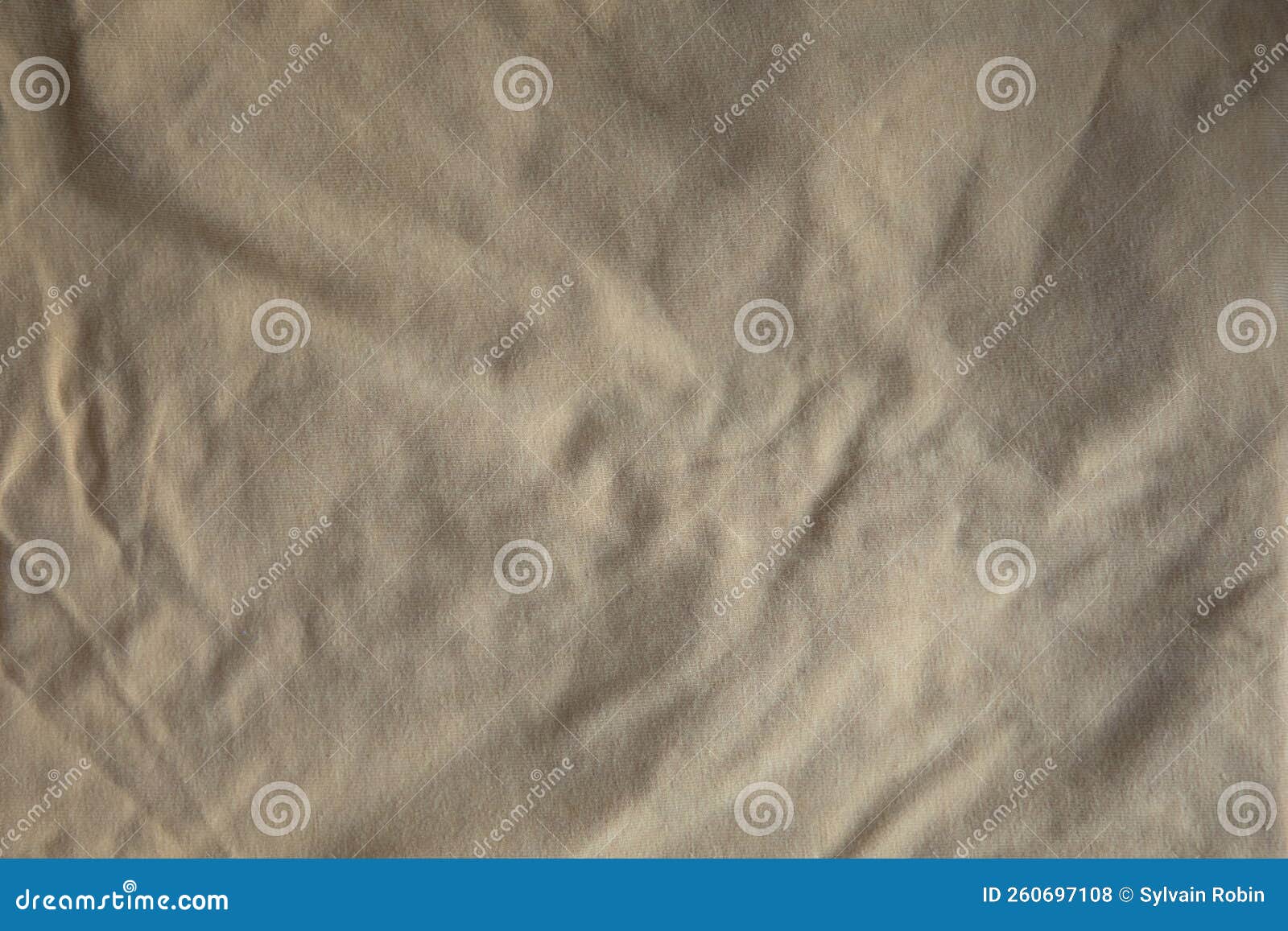 Beige Cotton Crumpled Fabric Background Seamless Pattern of Natural ...