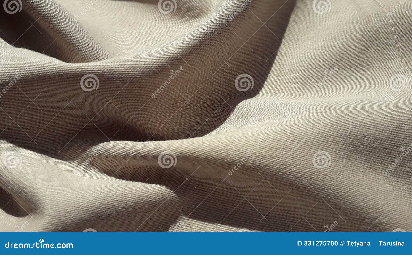 Beige Cotton Fabric. Texture of Cotton Fabric. Satin Stock Photo ...
