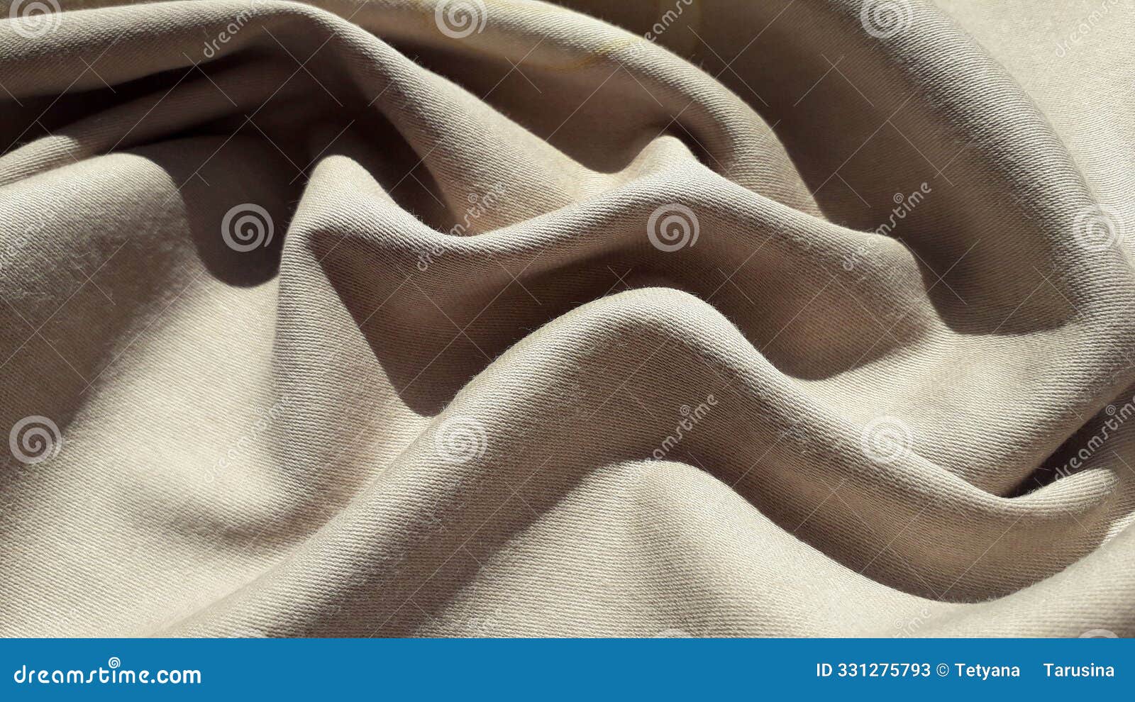 Beige Cotton Fabric. Texture of Cotton Fabric. Satin Stock Image ...