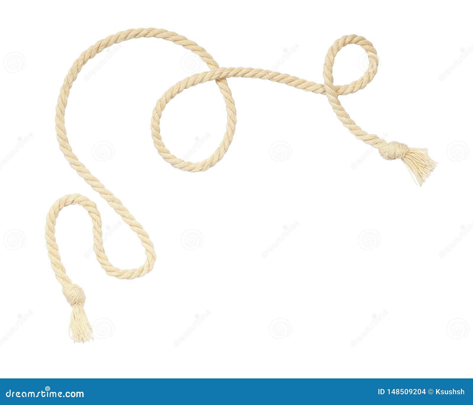 Beige cotton rope corner stock photo. Image of corner - 148509204