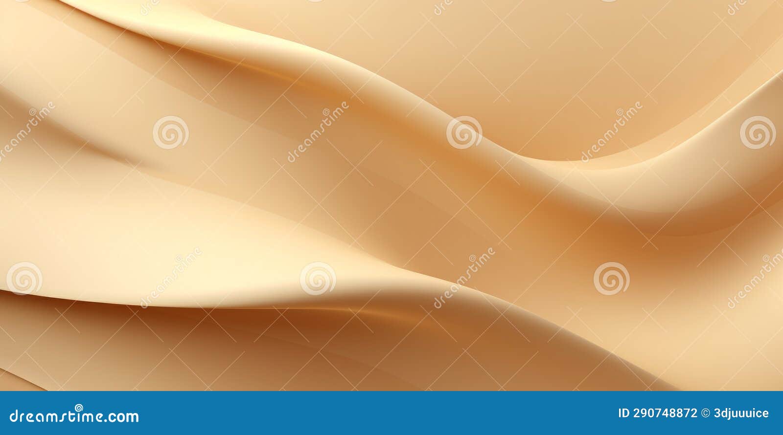 Beige Creative Abstract Wavy Texture. Stock Illustration - Illustration ...