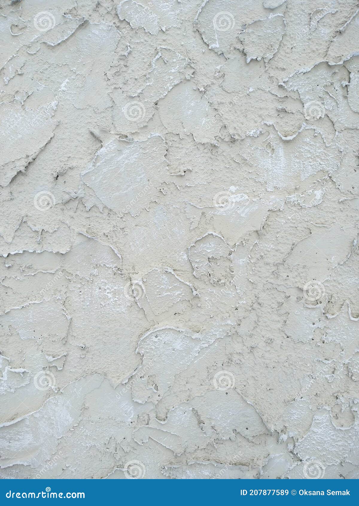 Beige Decorative Plaster on the Facade of the Building. Abstract Grunge ...