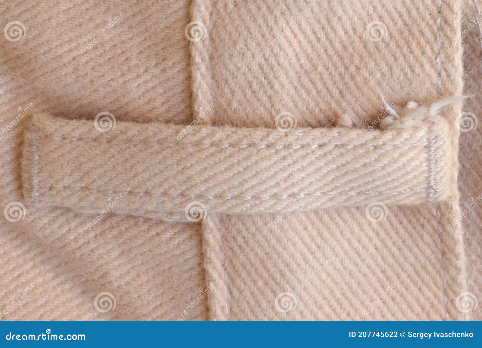 Beige fabric texture. stock photo. Image of seamless - 207745622