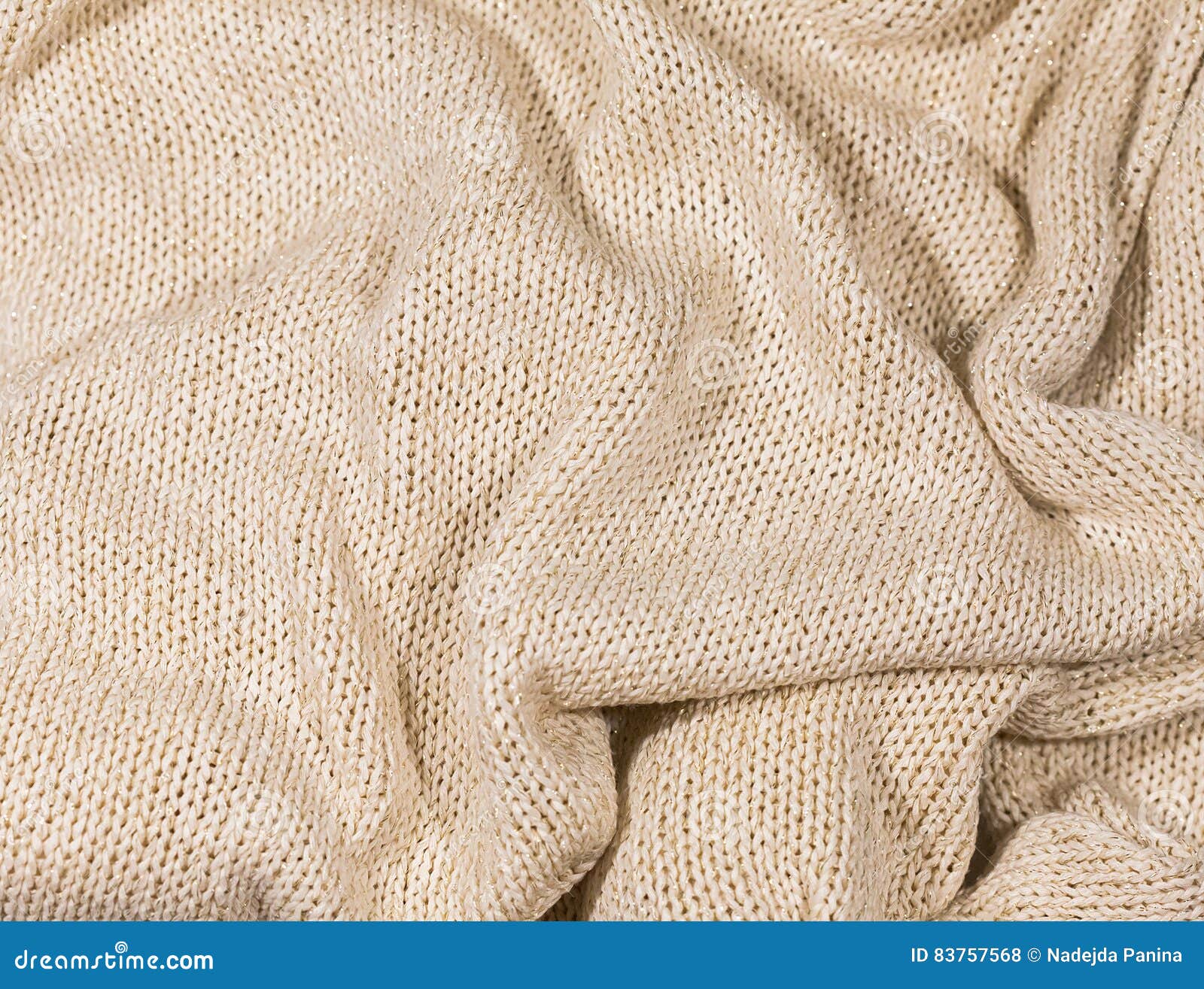Beige Fabric Texture, Knitted Stock Photo - Image of knit, pillow: 83757568