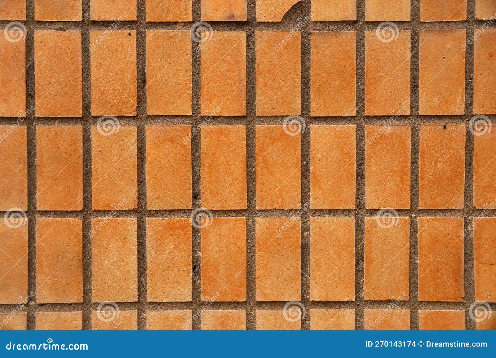 Beige Facing Tile on a Wall Stock Photo - Image of strong, detailed ...