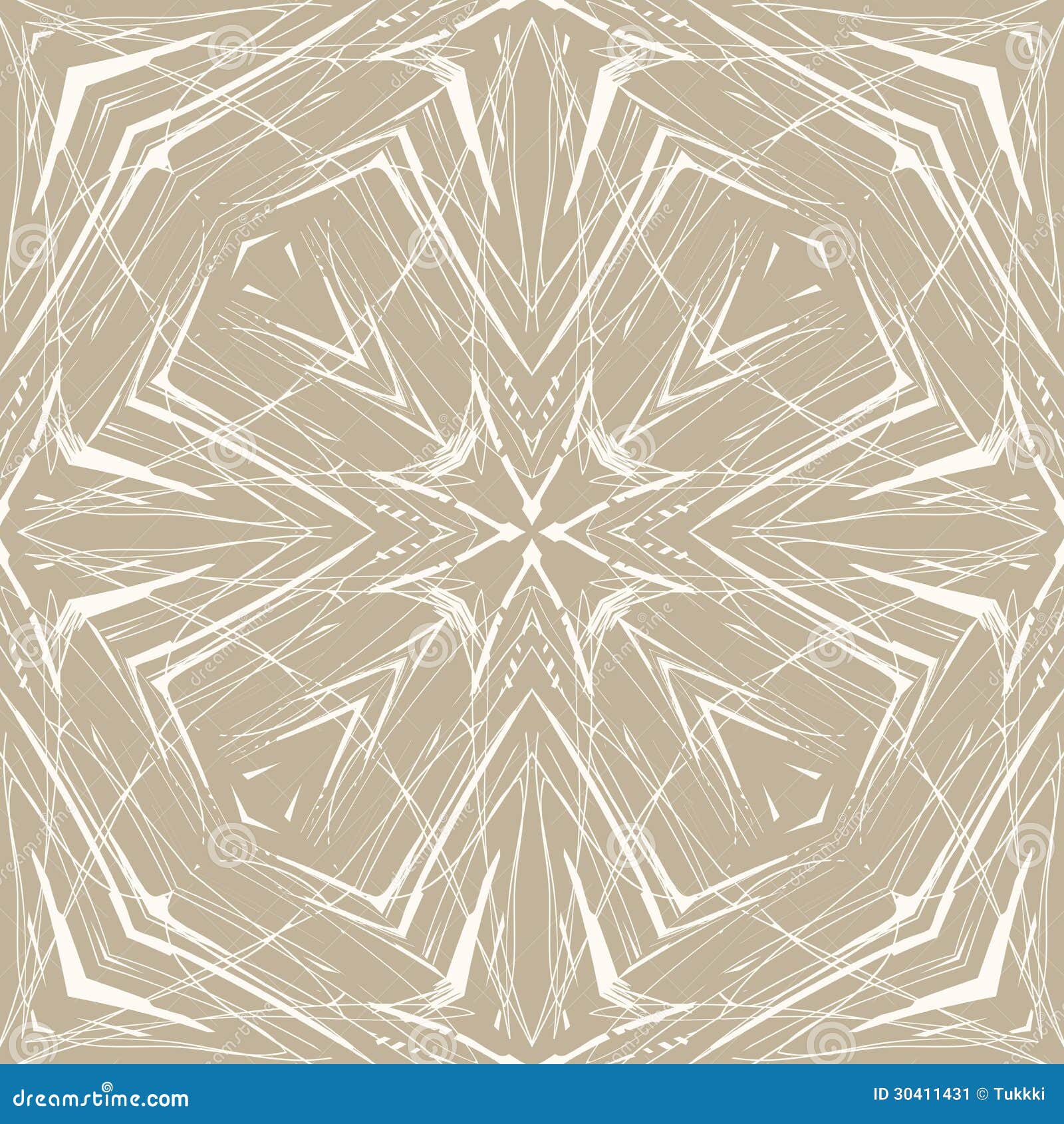 Beige Geometric Abstract Thin Pattern Stock Vector - Illustration of ...