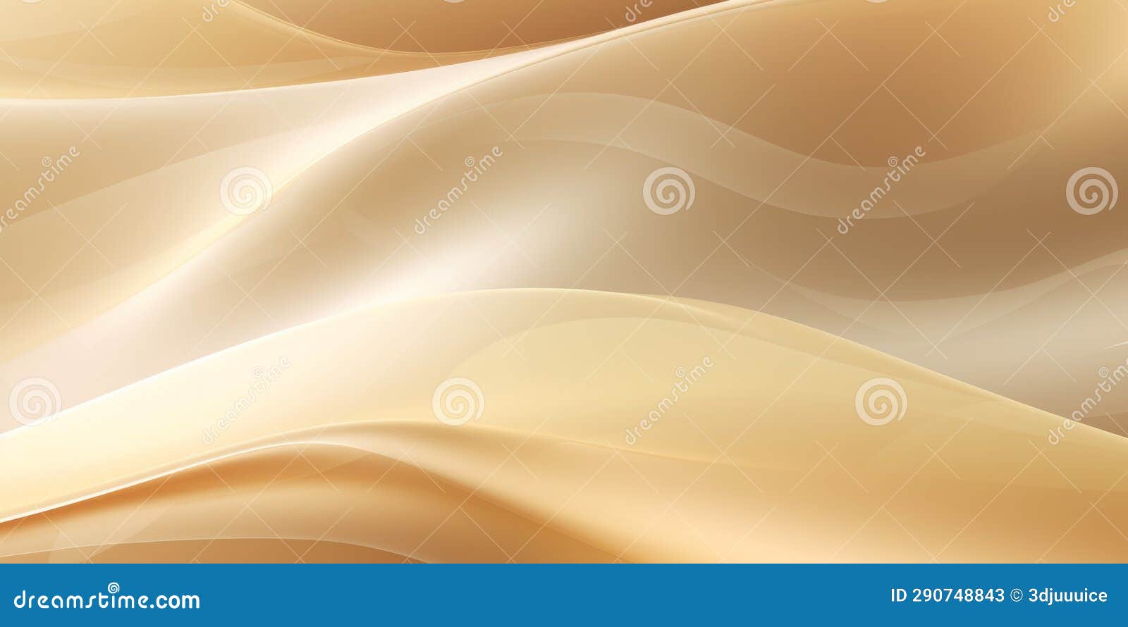 Beige Glass Creative Abstract Wavy Texture. Stock Illustration ...