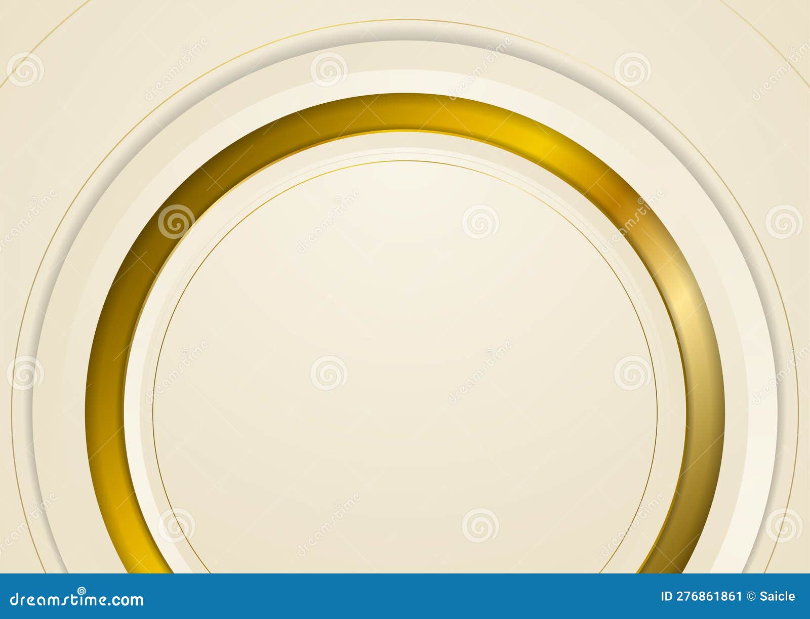 Beige and Golden Abstract Tech Geometric Background Stock Vector ...