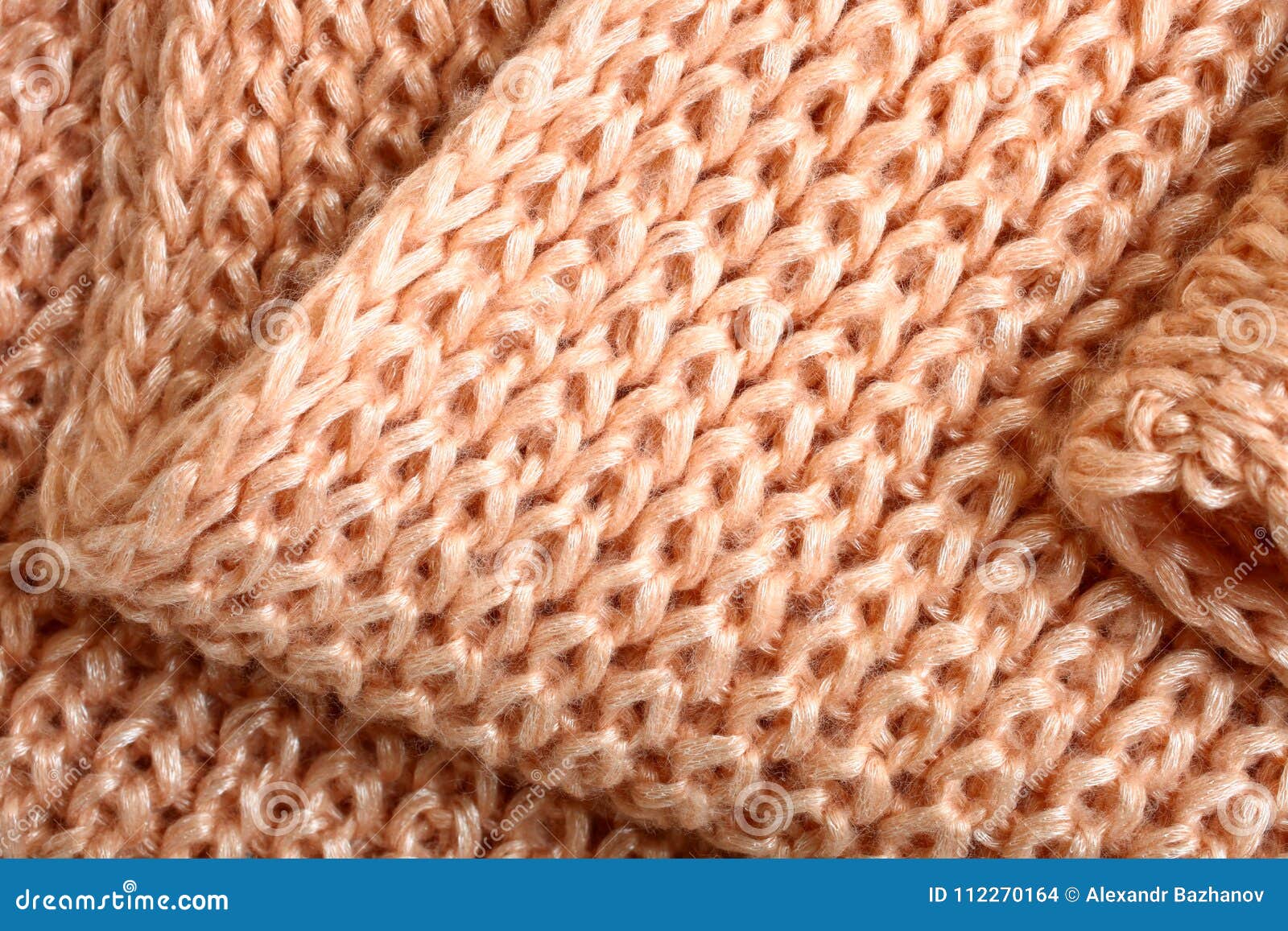 Beige knitted fabric stock photo. Image of knitted, fashion - 112270164