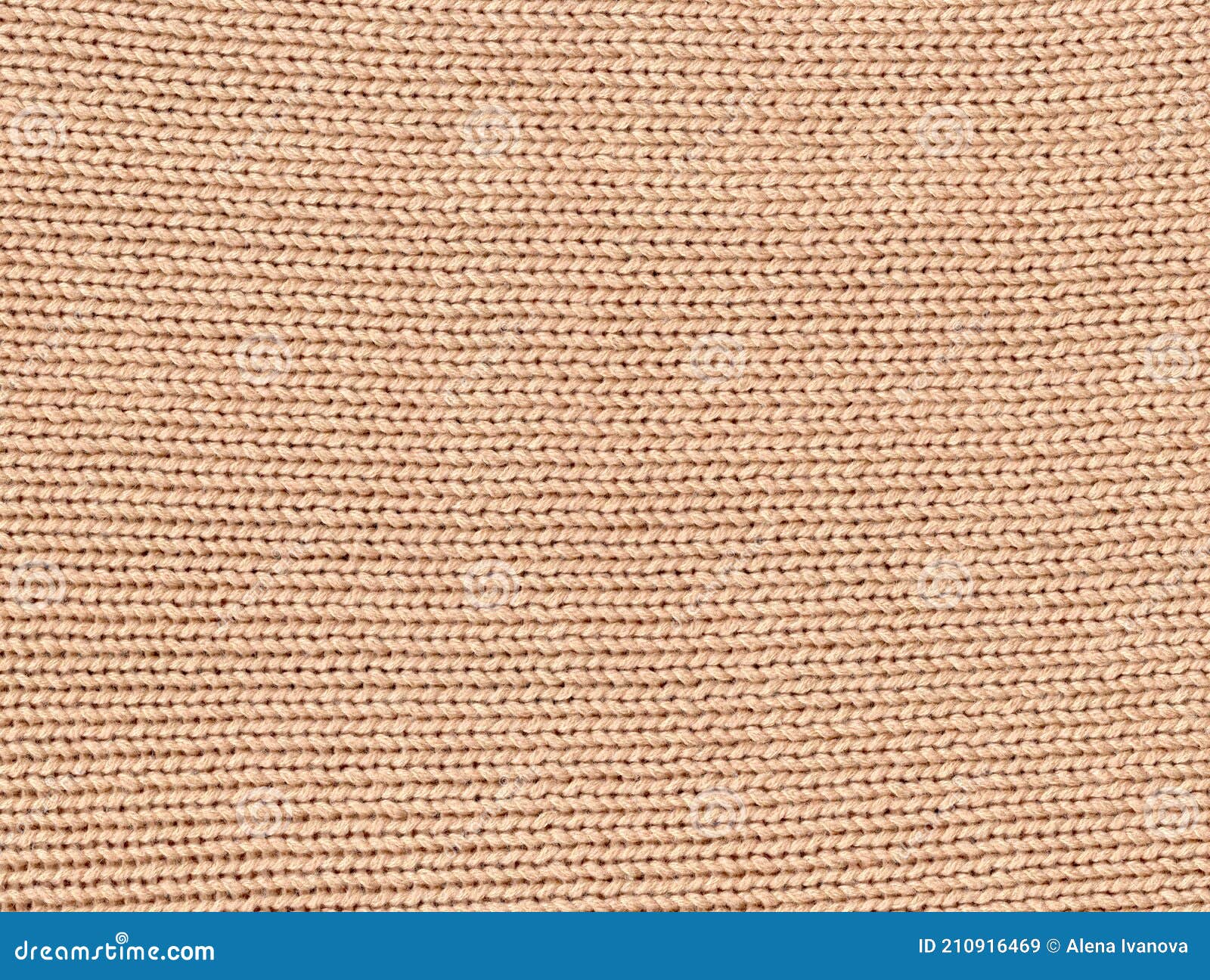 Beige Knitted Pattern Background. Crochet Fabric Texture Stock Image ...