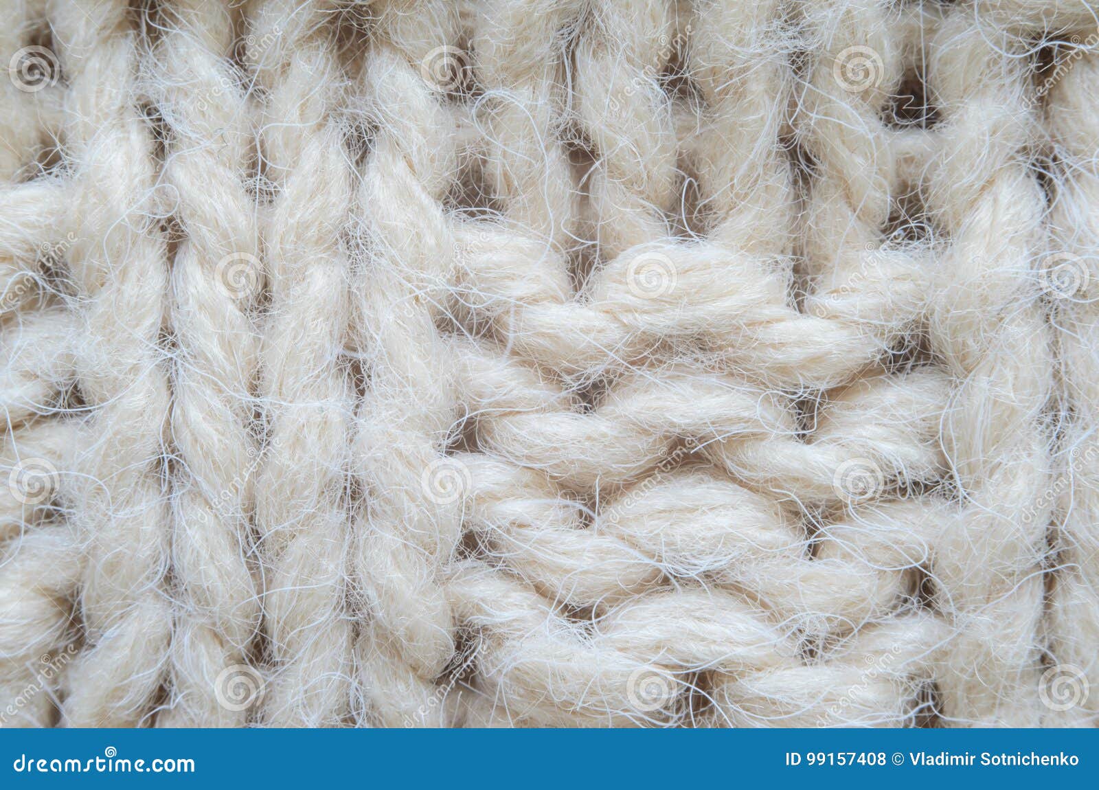 Beige Knitted Texture Macro Stock Photo - Image of abstract, needlework ...