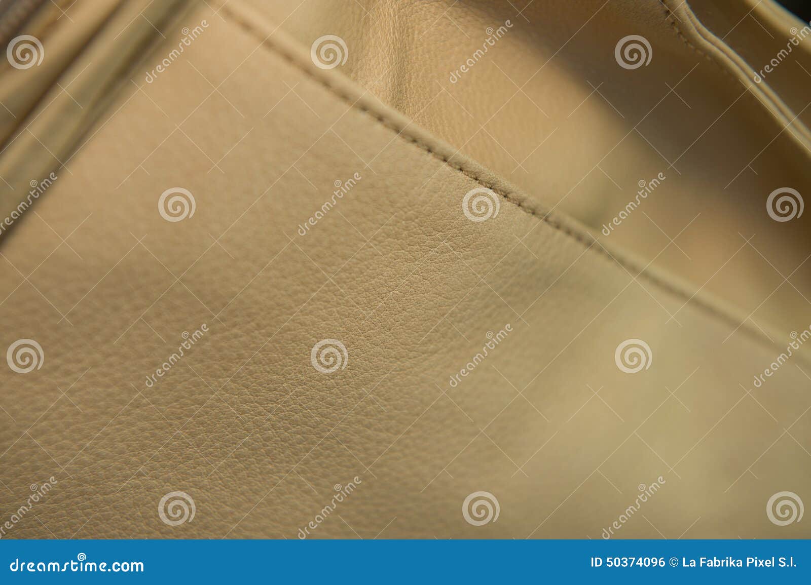 Beige leather stock photo. Image of elegance, close, leather - 50374096