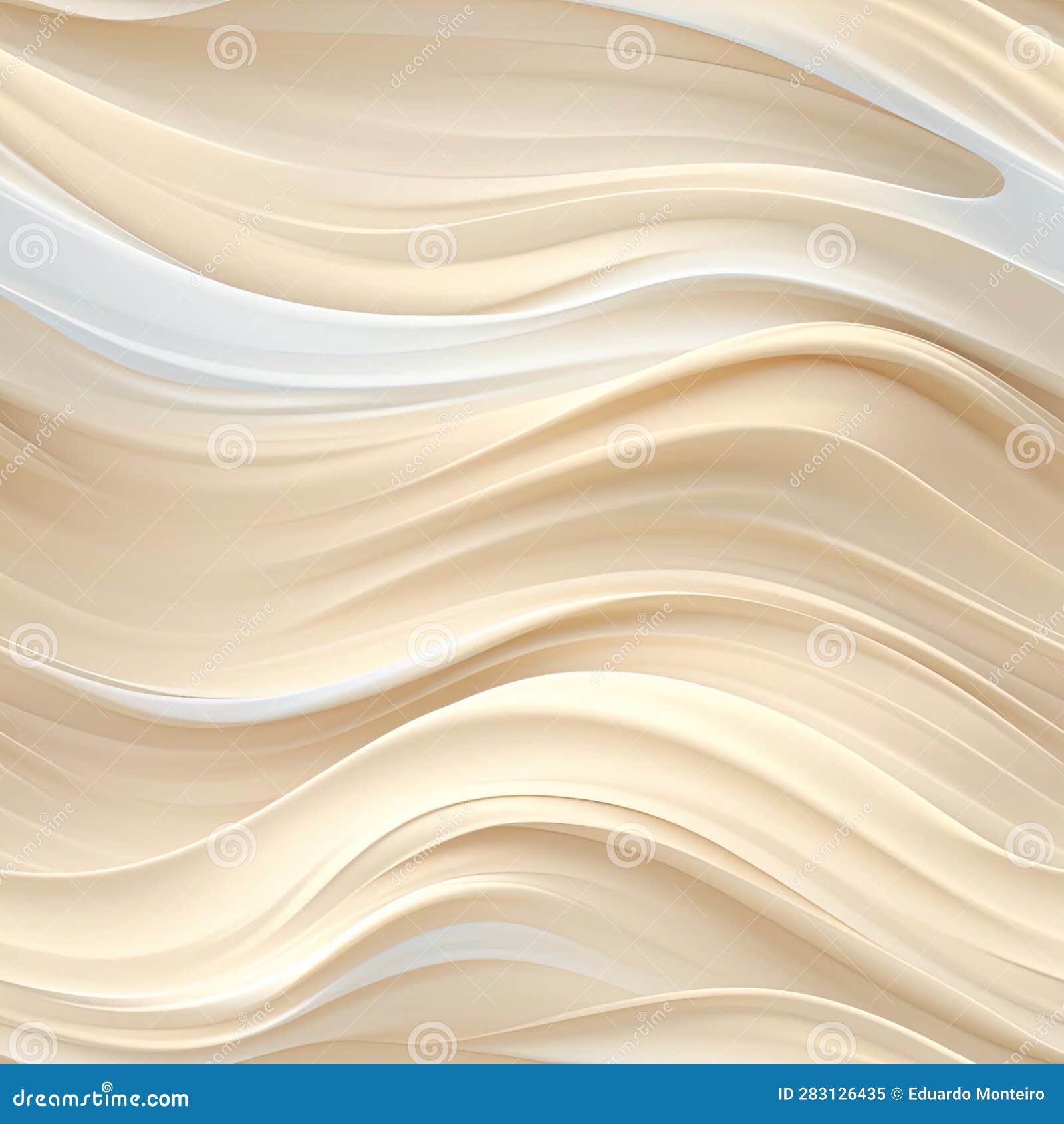 Beige Liquid Waves with Smooth and Curved Lines (tiled) Stock ...