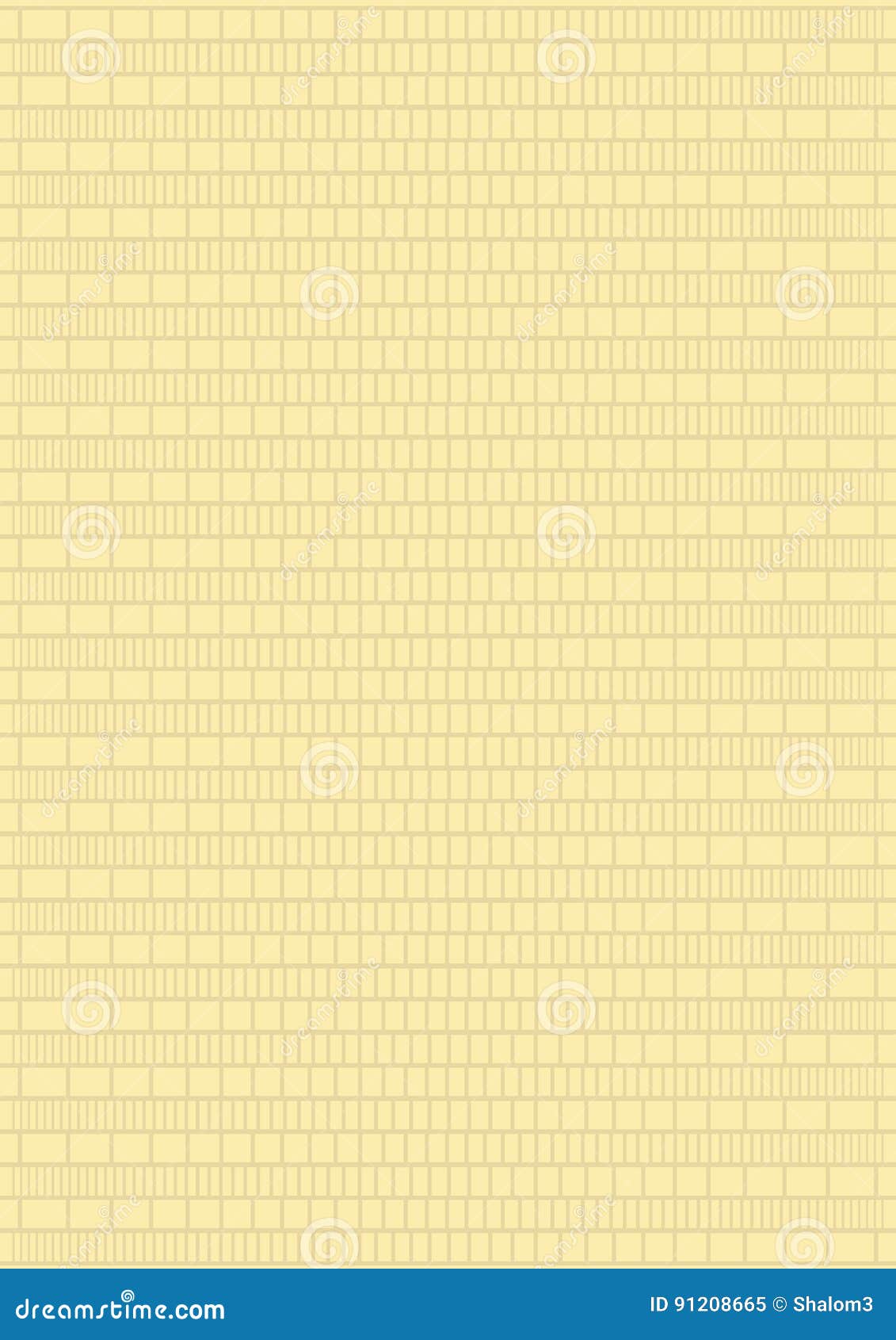 Beige Low Contrasting Overlay Background Composed of Small Rectangles ...