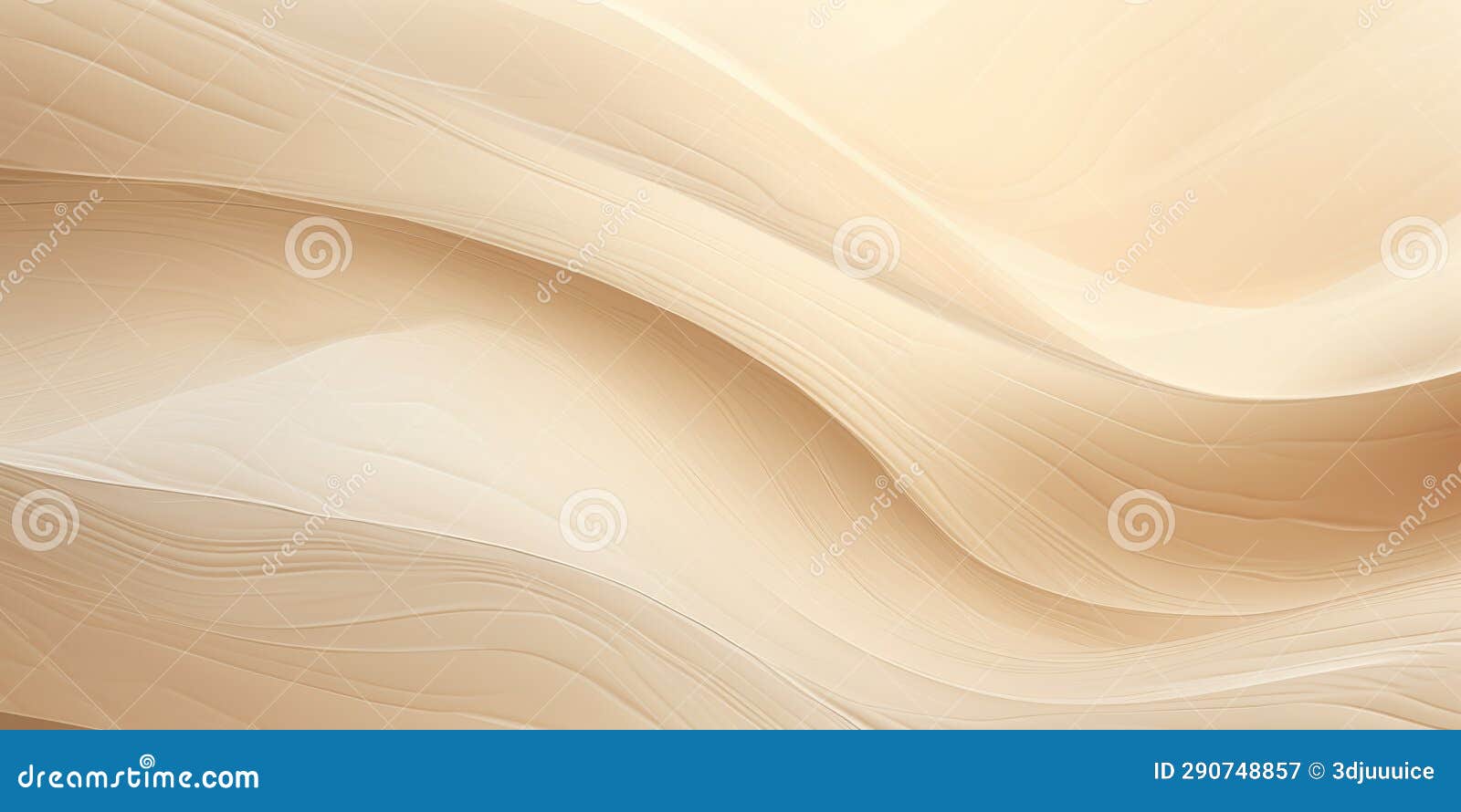 Beige Marble Creative Abstract Wavy Texture. Stock Illustration ...