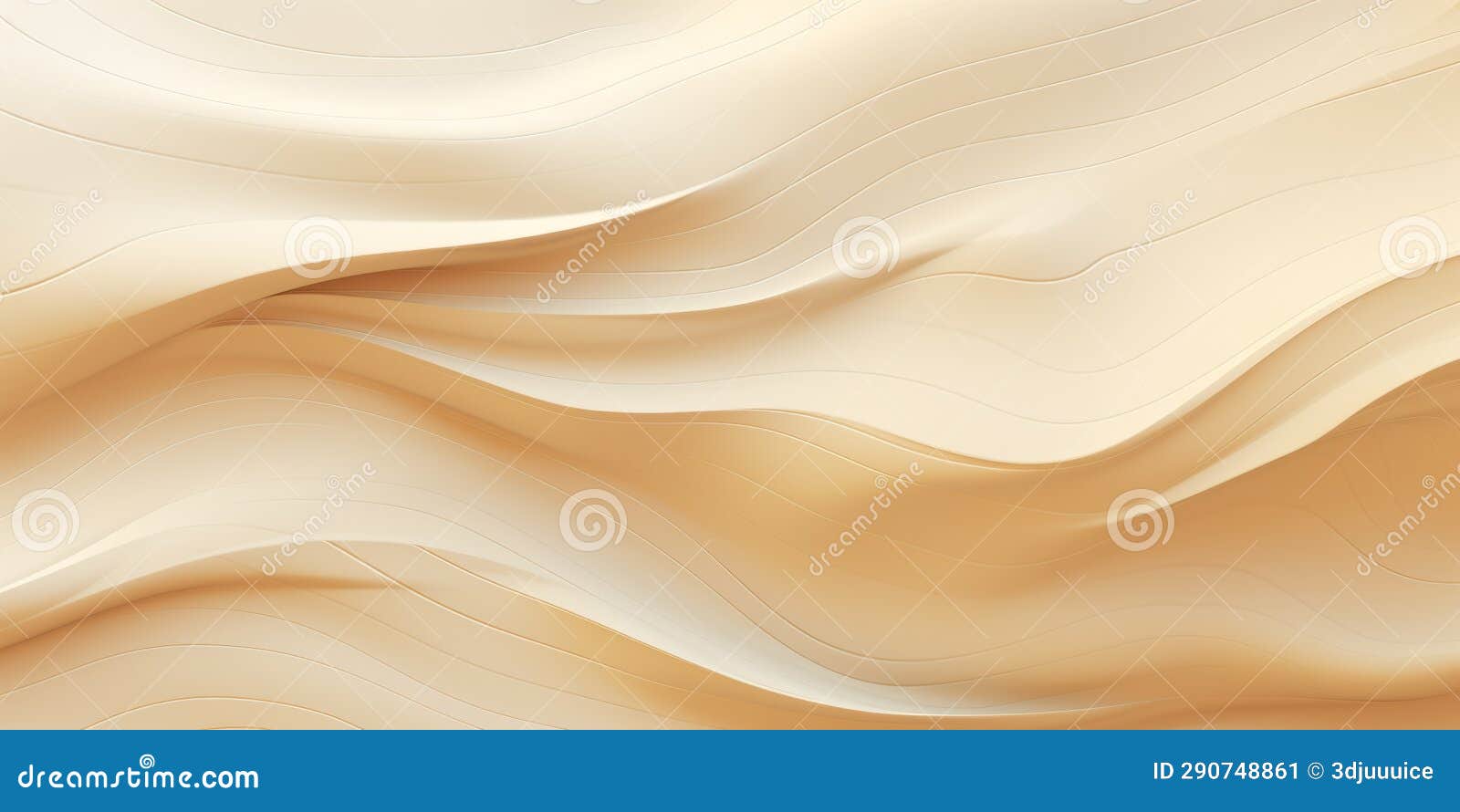 Beige Marble Creative Abstract Wavy Texture. Stock Illustration ...