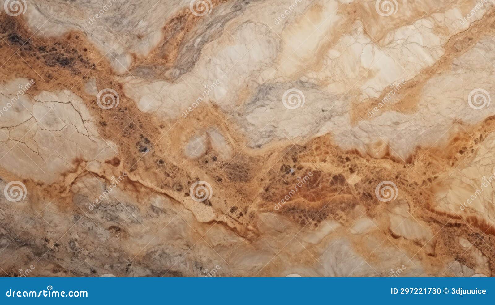 Beige Marble with Granite Horizontal Background. Stock Illustration ...