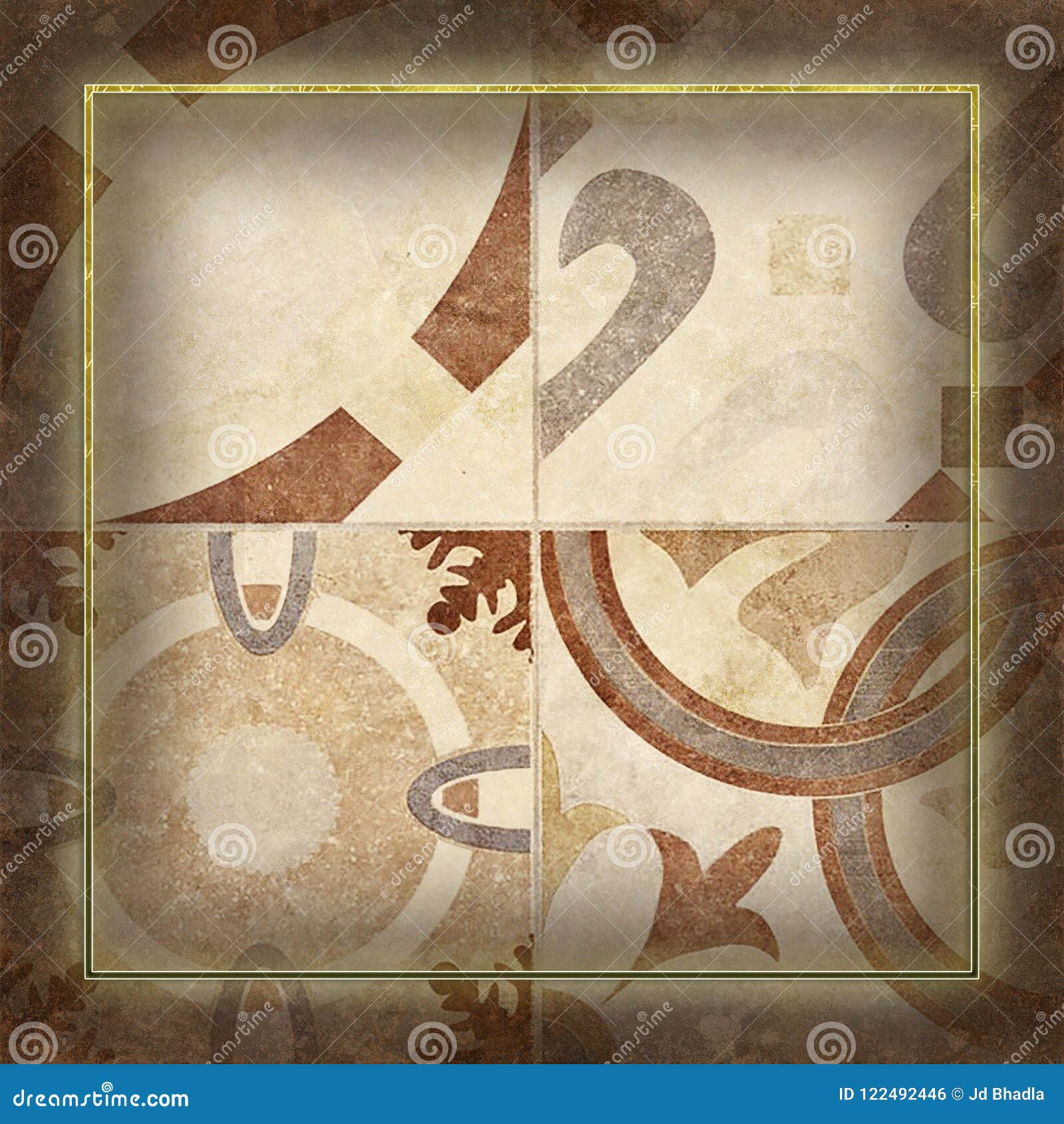 Beige Wall Mosaic Tiles Design, Beautiful Mosaic Decor, Tiles High ...