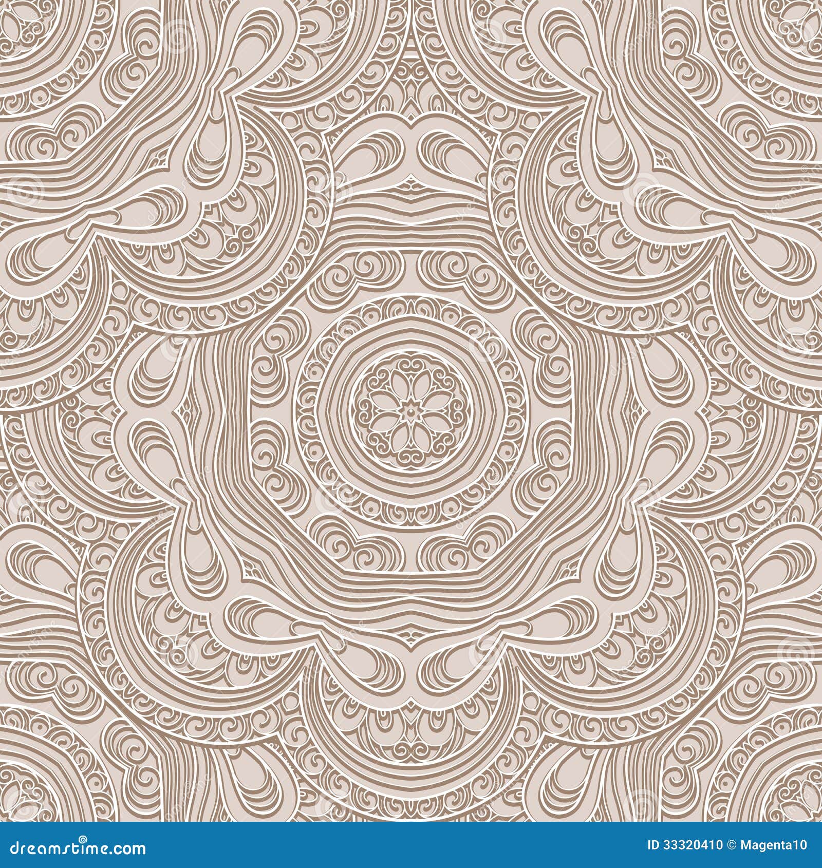 Beige pattern stock vector. Illustration of design, abstract - 33320410