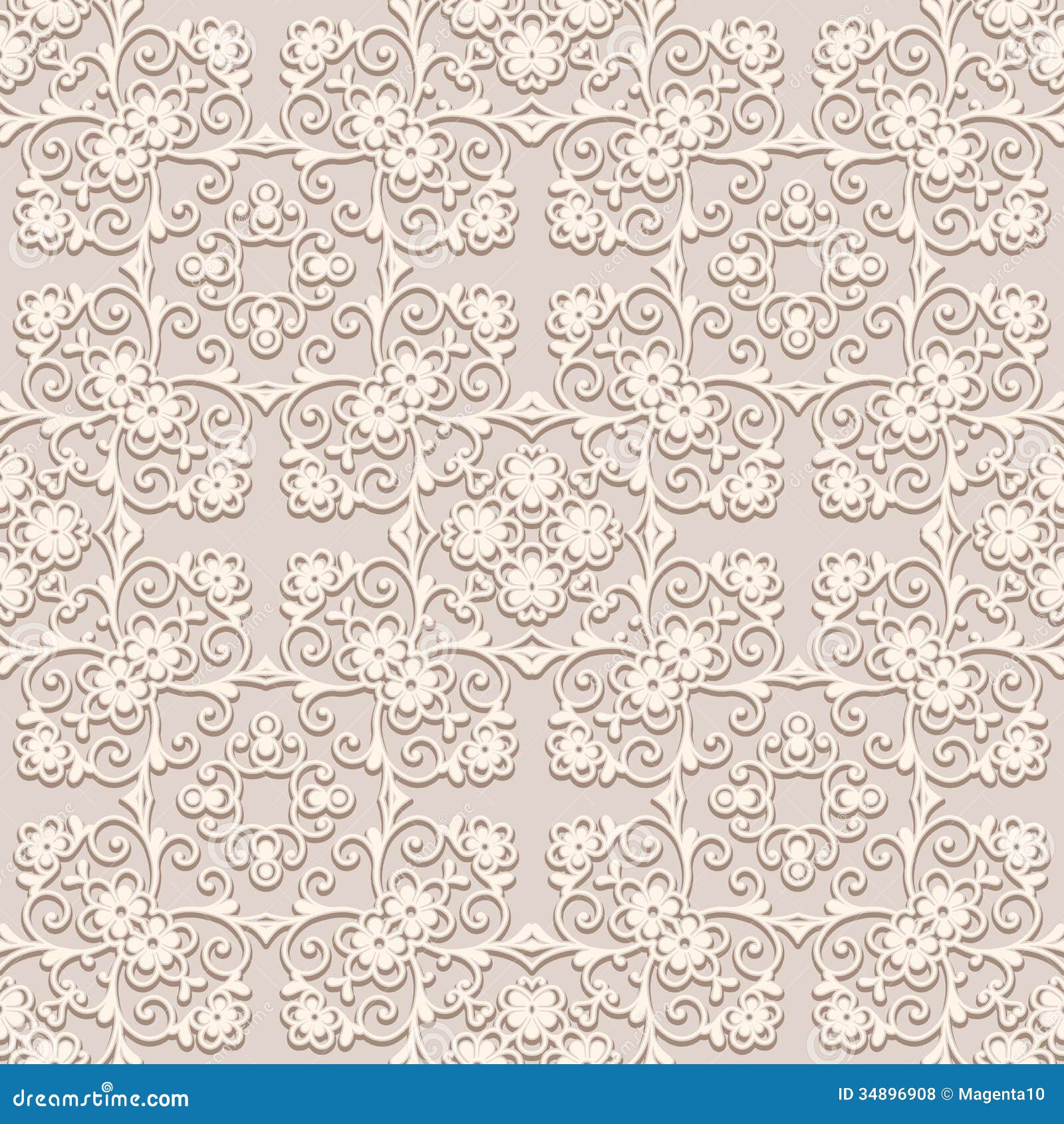 Beige pattern stock illustration. Illustration of decorative - 34896908