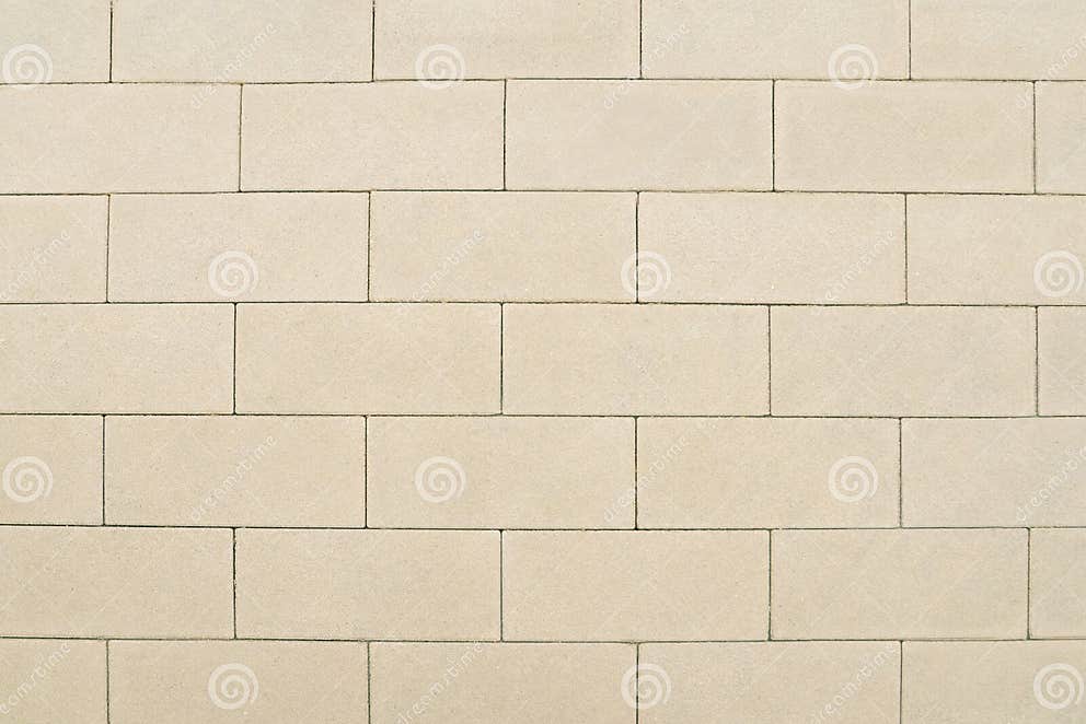 Beige Pavement Texture Background Stock Image - Image of outdoor ...