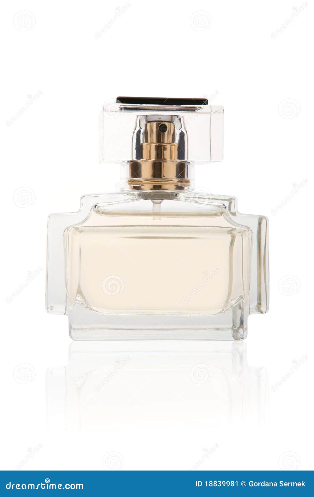 Beige perfume bottle stock image. Image of care, pastel - 18839981