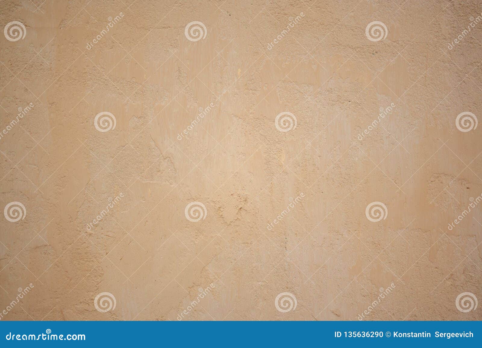 Beige plaster texture stock photo. Image of seamless - 135636290