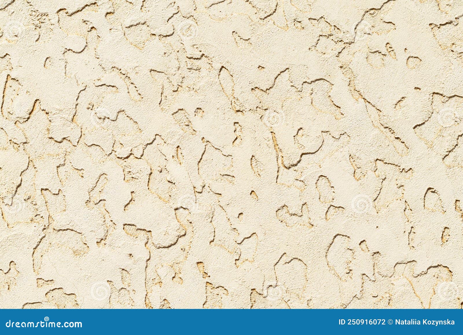 Beige Plastered Wall Texture. Seamless Surface and Abstract Solid ...