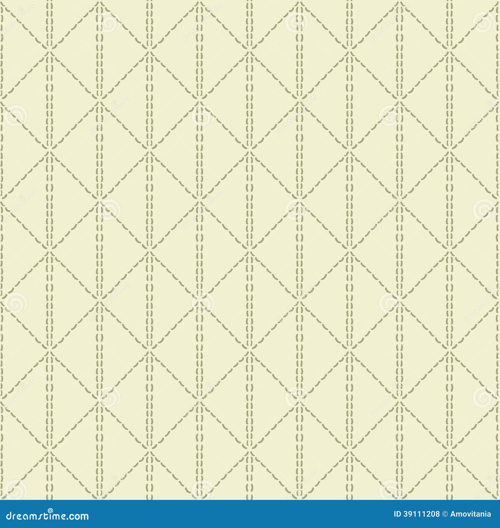 Beige Quilted Seamless Pattern Stock Vector - Illustration of ...