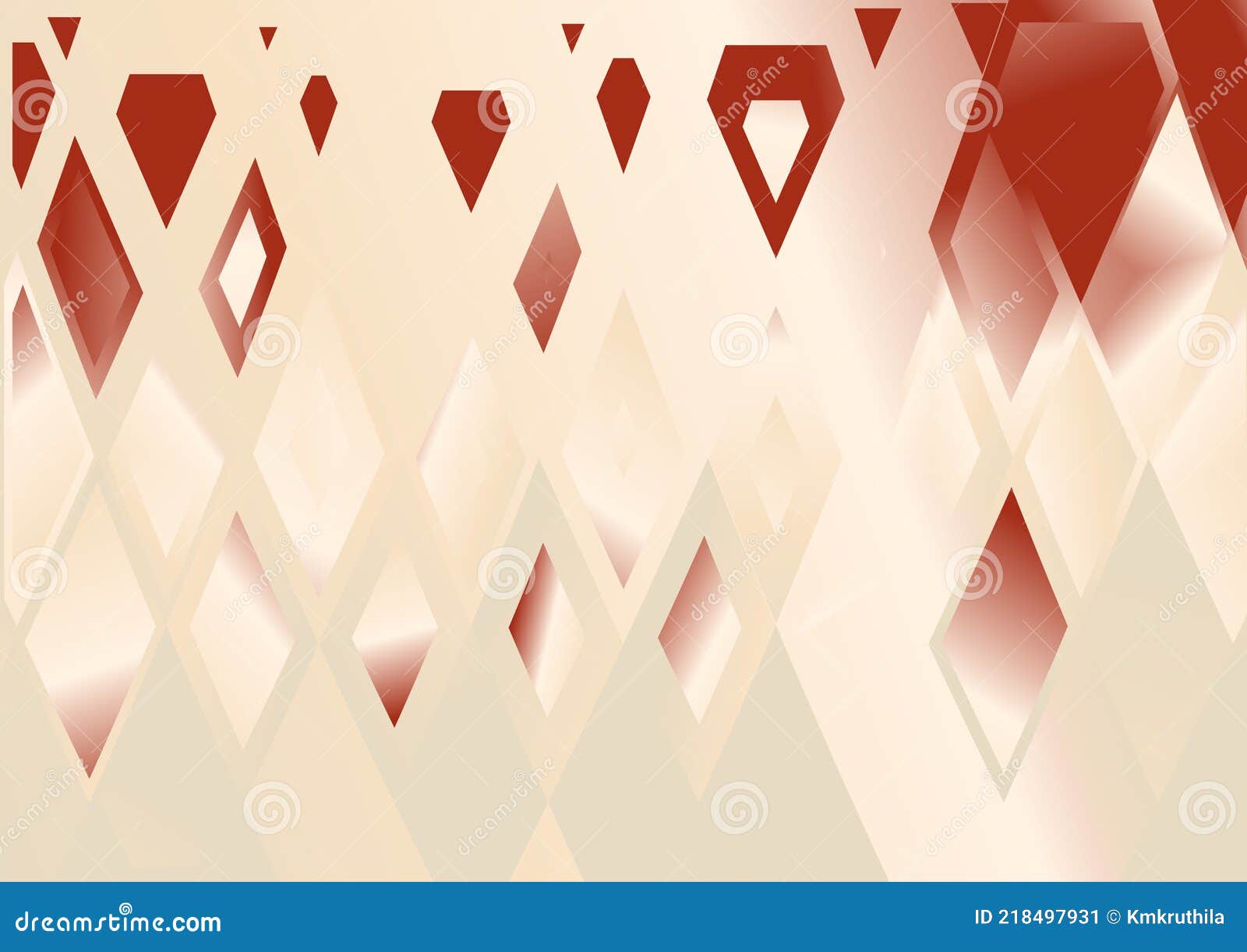Beige and Red Geometric Triangle Background Vector Graphic Stock Vector ...