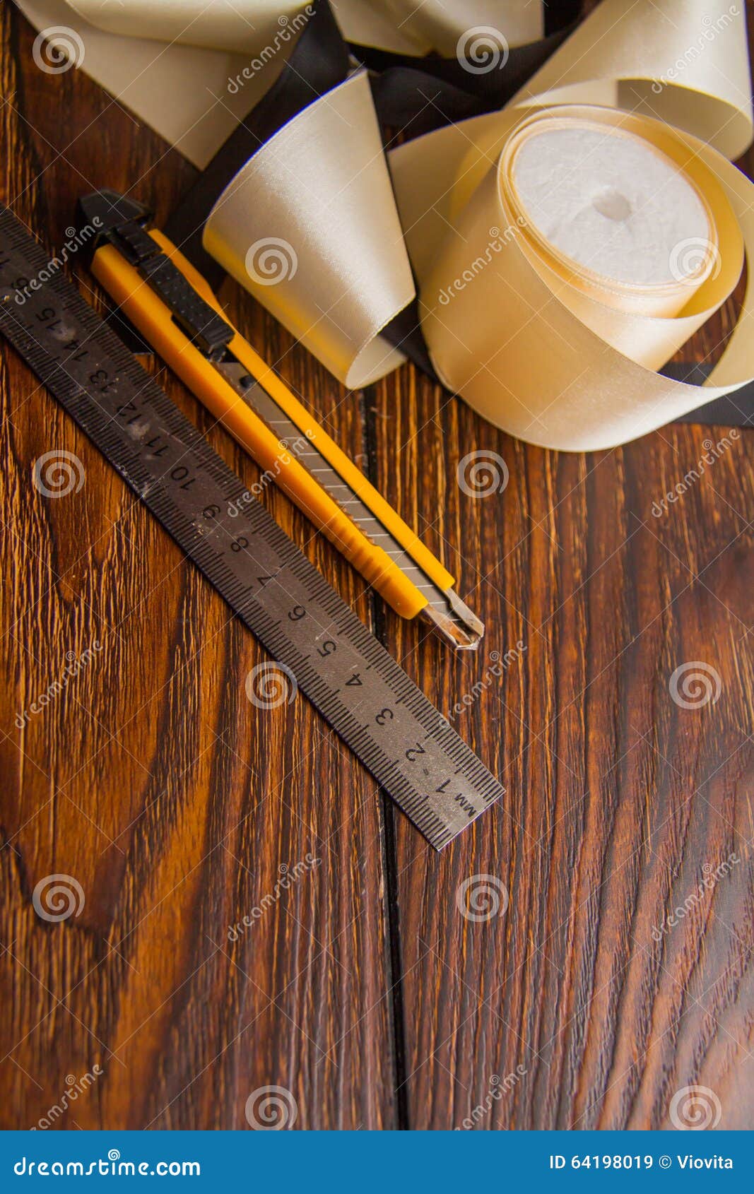 Beige ribbon stock image. Image of bands, copy, amour - 64198019