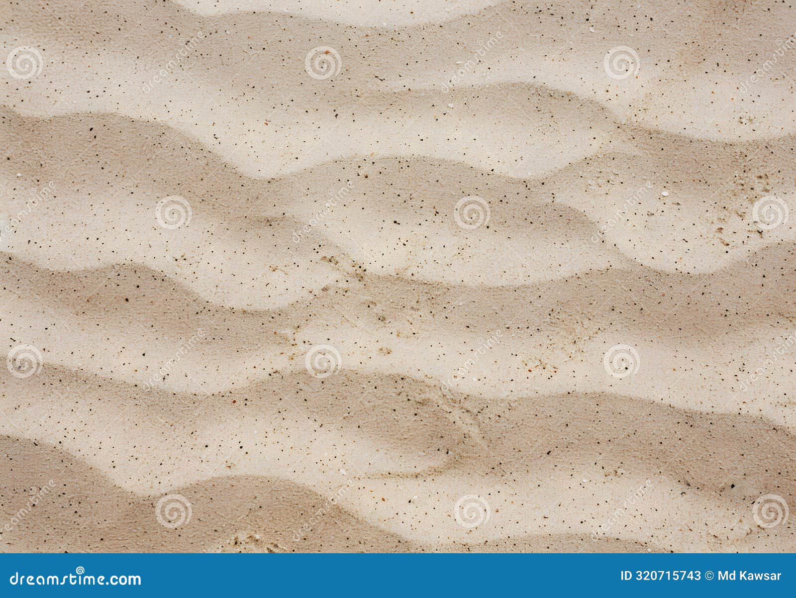 Beige Sand Texture, Wavy Beach Surface Stock Illustration ...