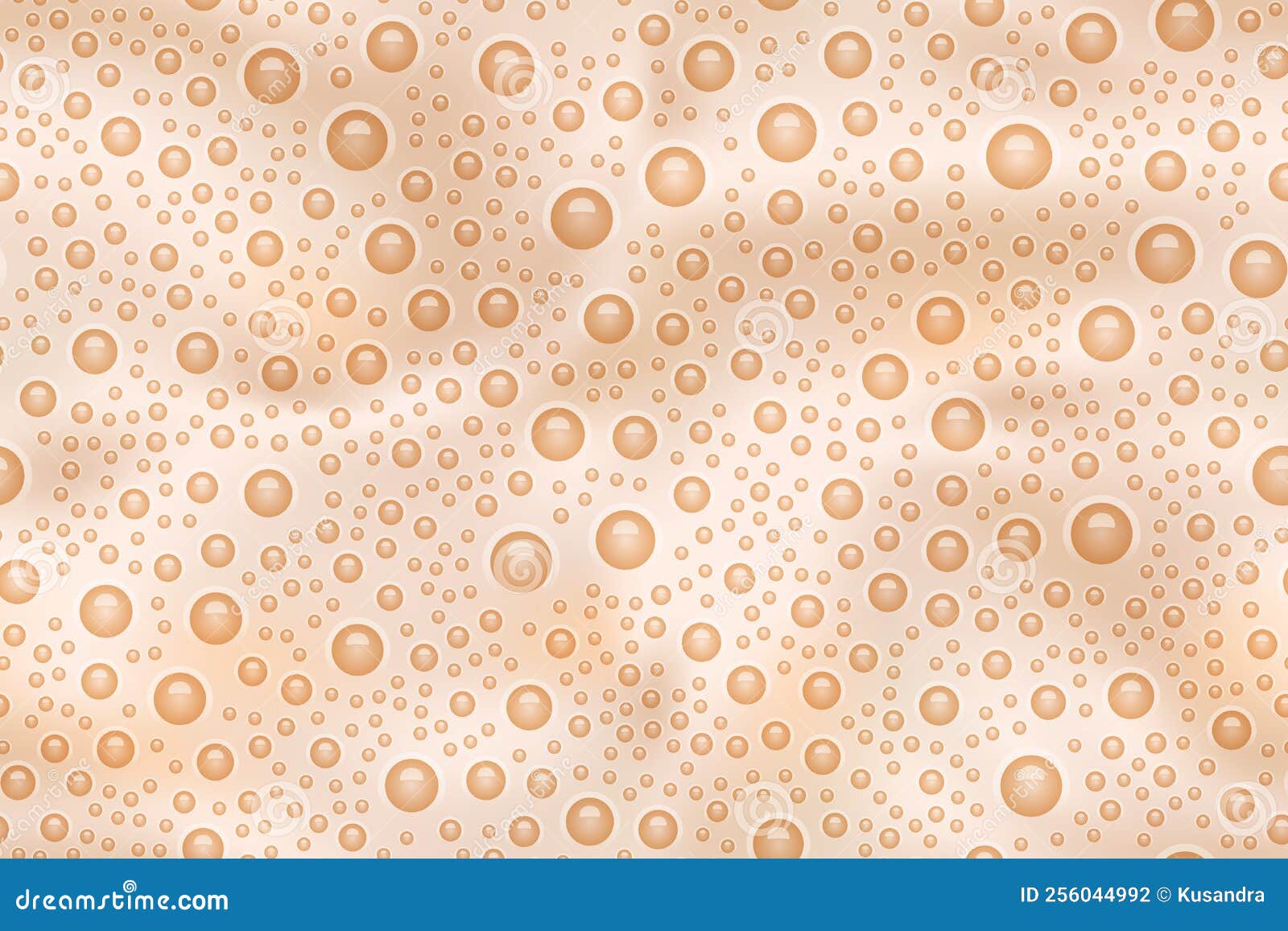 Beige Seamless Pattern with Milkshake Texture Top View Stock Vector - Illustration of brown ...