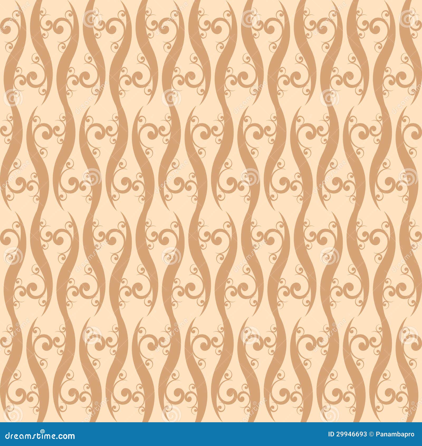 Seamless pattern stock vector. Illustration of striped - 29946693