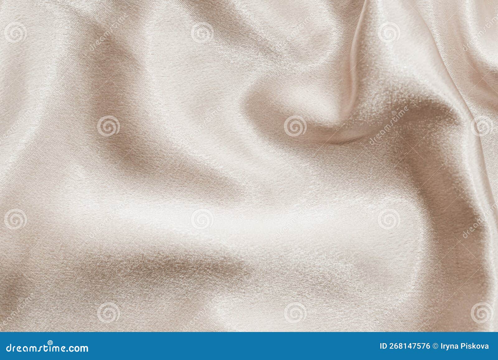 Beige Silk Fabric Texture, Satin Fashion Background for Content. Stock ...