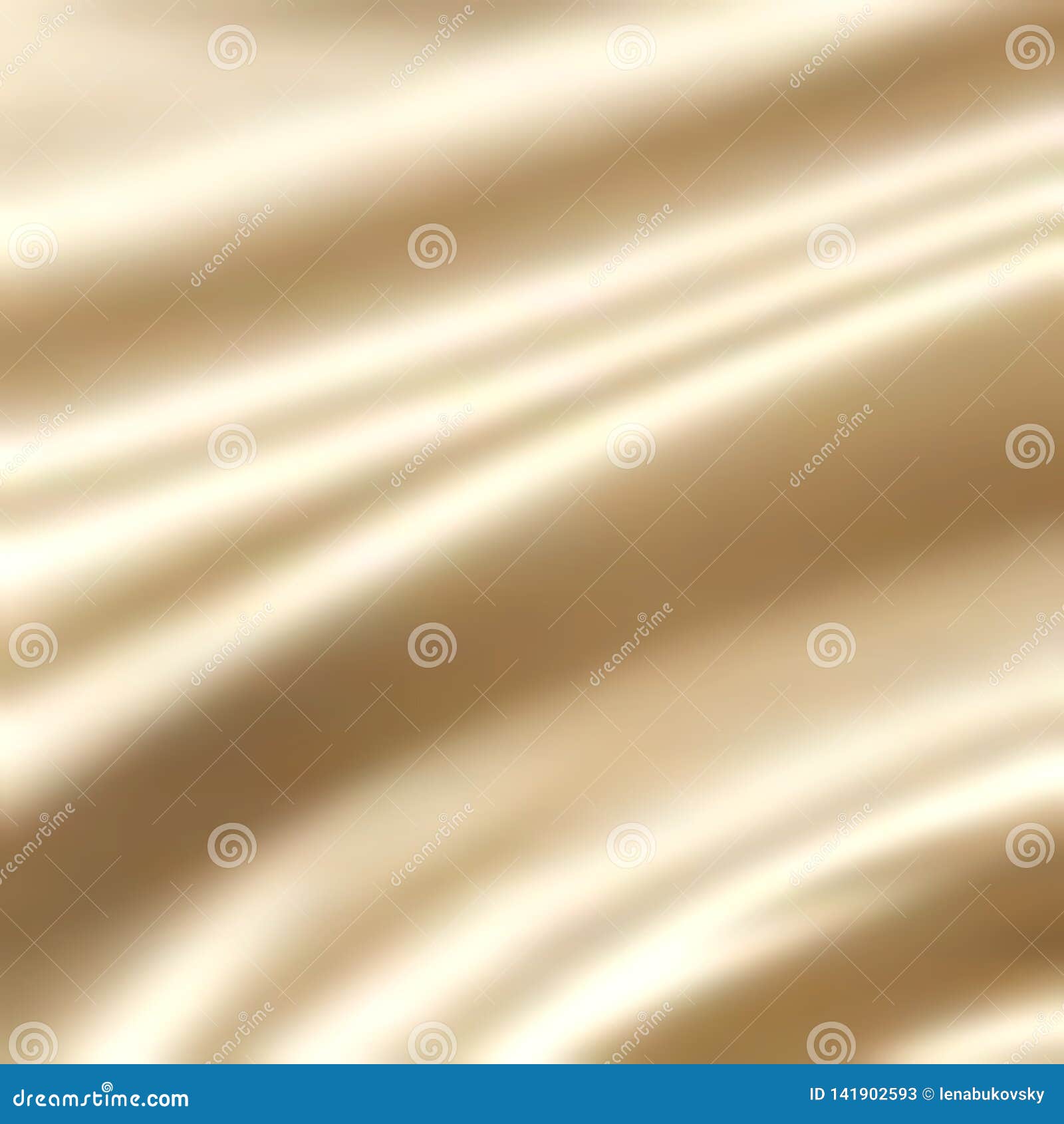 Beige Silk Texture - Abstract Waves Pattern Stock Illustration ...