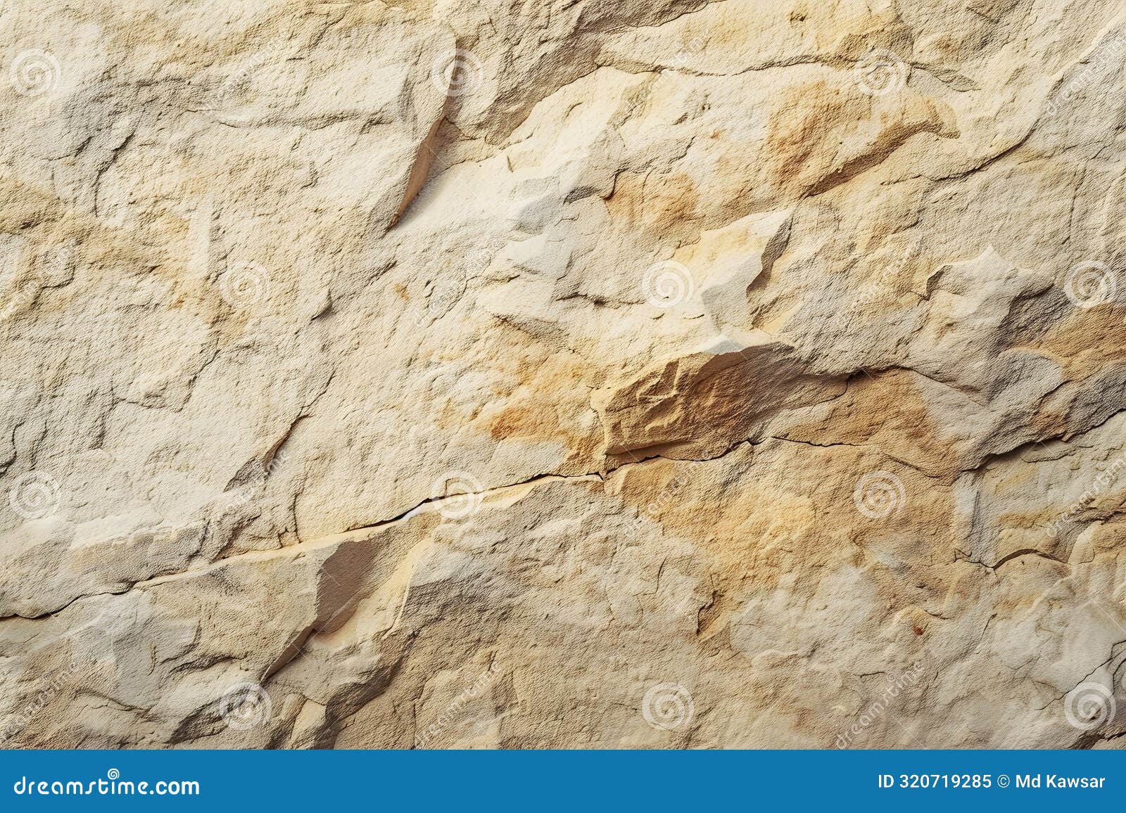 Beige Smooth Stone Texture, Realistic Photography Stock Illustration ...