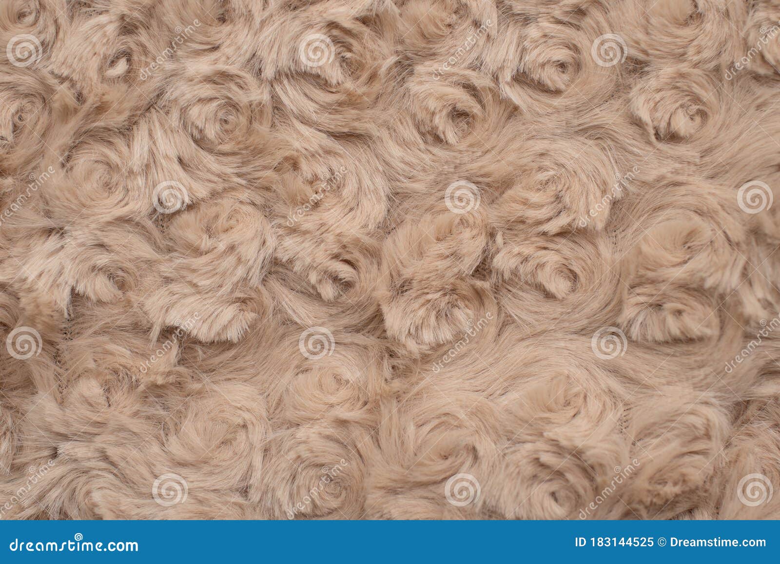 Beige Soft Teddy Fleece Texture Royalty-Free Stock Photo ...