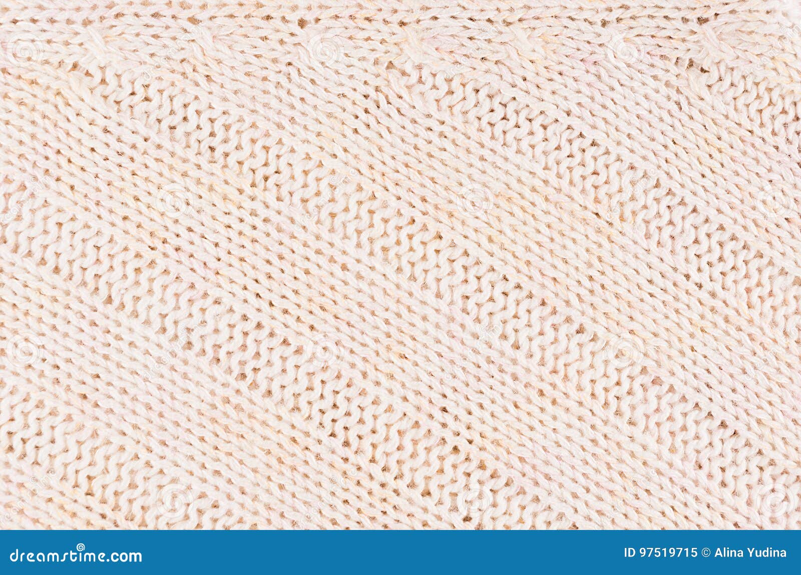 Beige Soft Knitted Fabric Texture with Strips Wale. Stock Image - Image ...