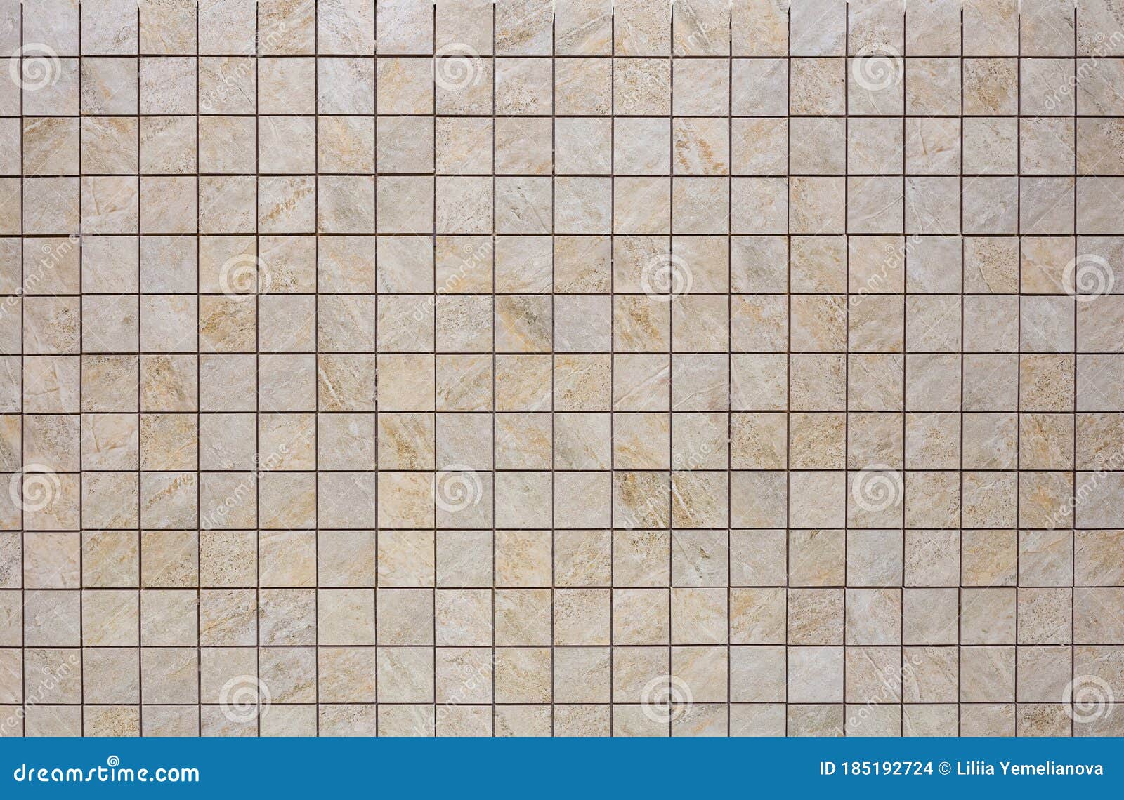 Beige Square Tile Surface for Bathroom Stock Photo - Image of room ...