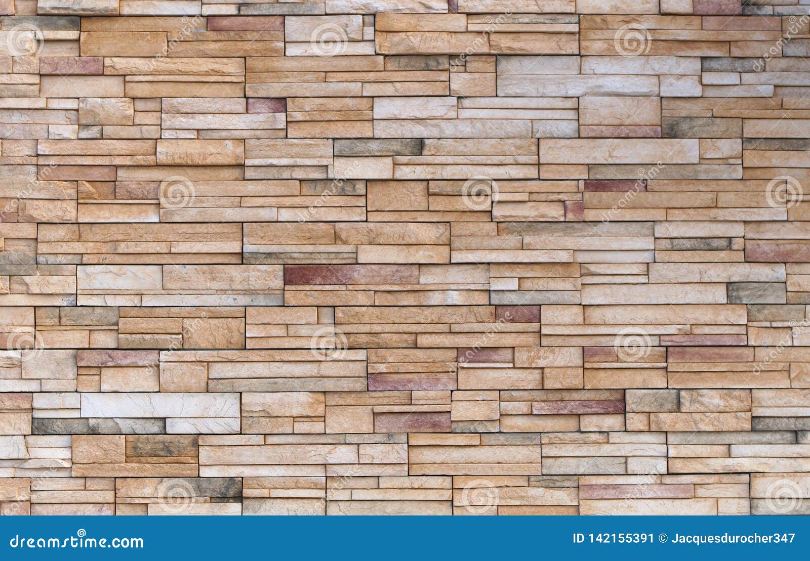 Beige Stone Brick Block Wall Rock Texture Background Stock Image ...