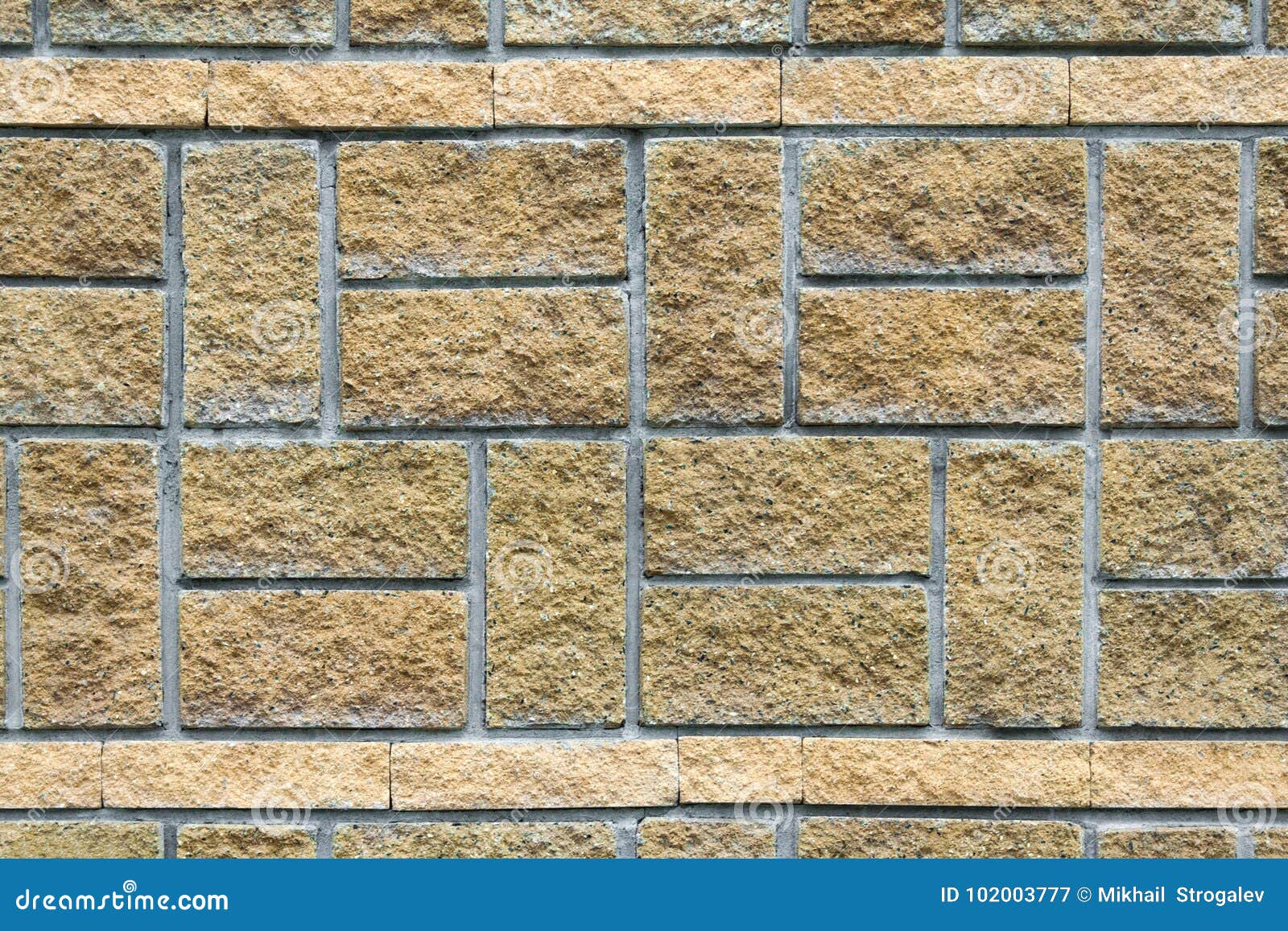 Beige Stone Tile on the Building Facade Background, Texture Stock Image ...