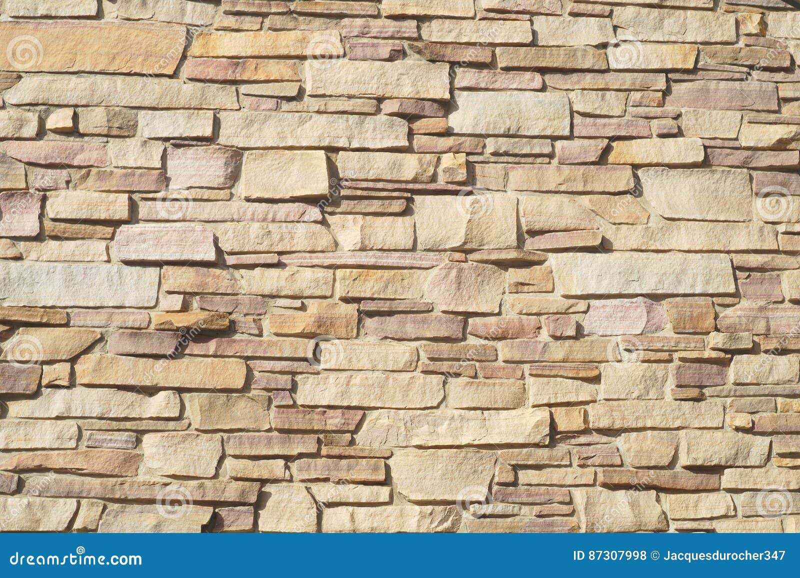 Beige Stone Wall Bricks Surface Texture Pattern Stock Photo - Image of ...