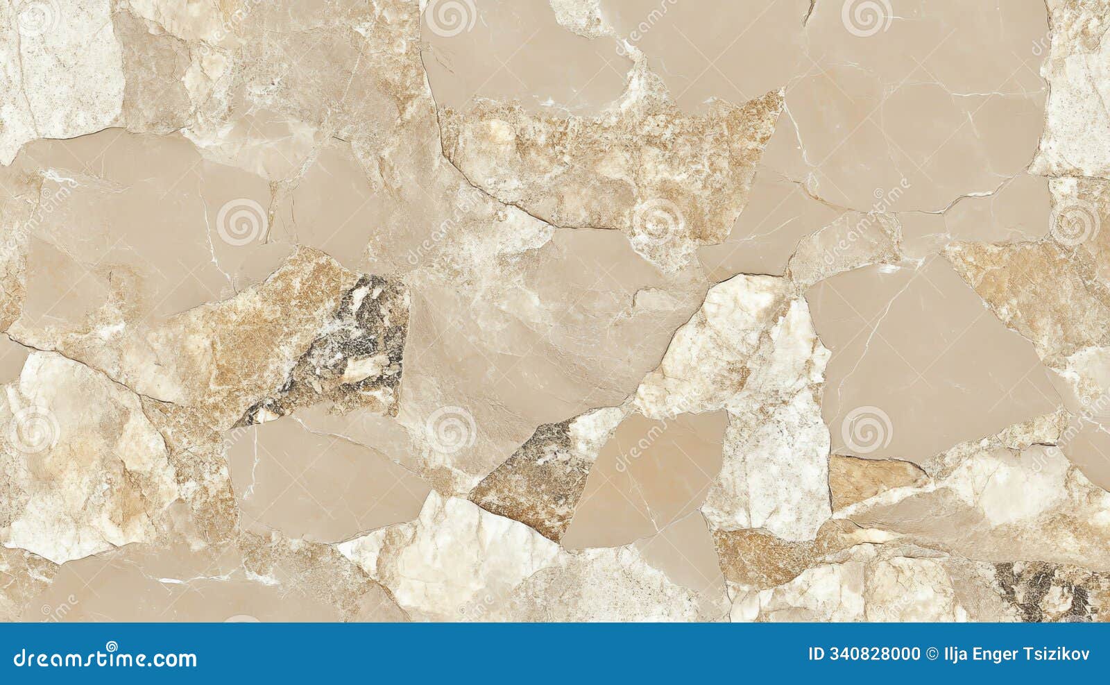 Beige Stone Wall Texture. Irregular Stone Blocks Pattern. Natural ...