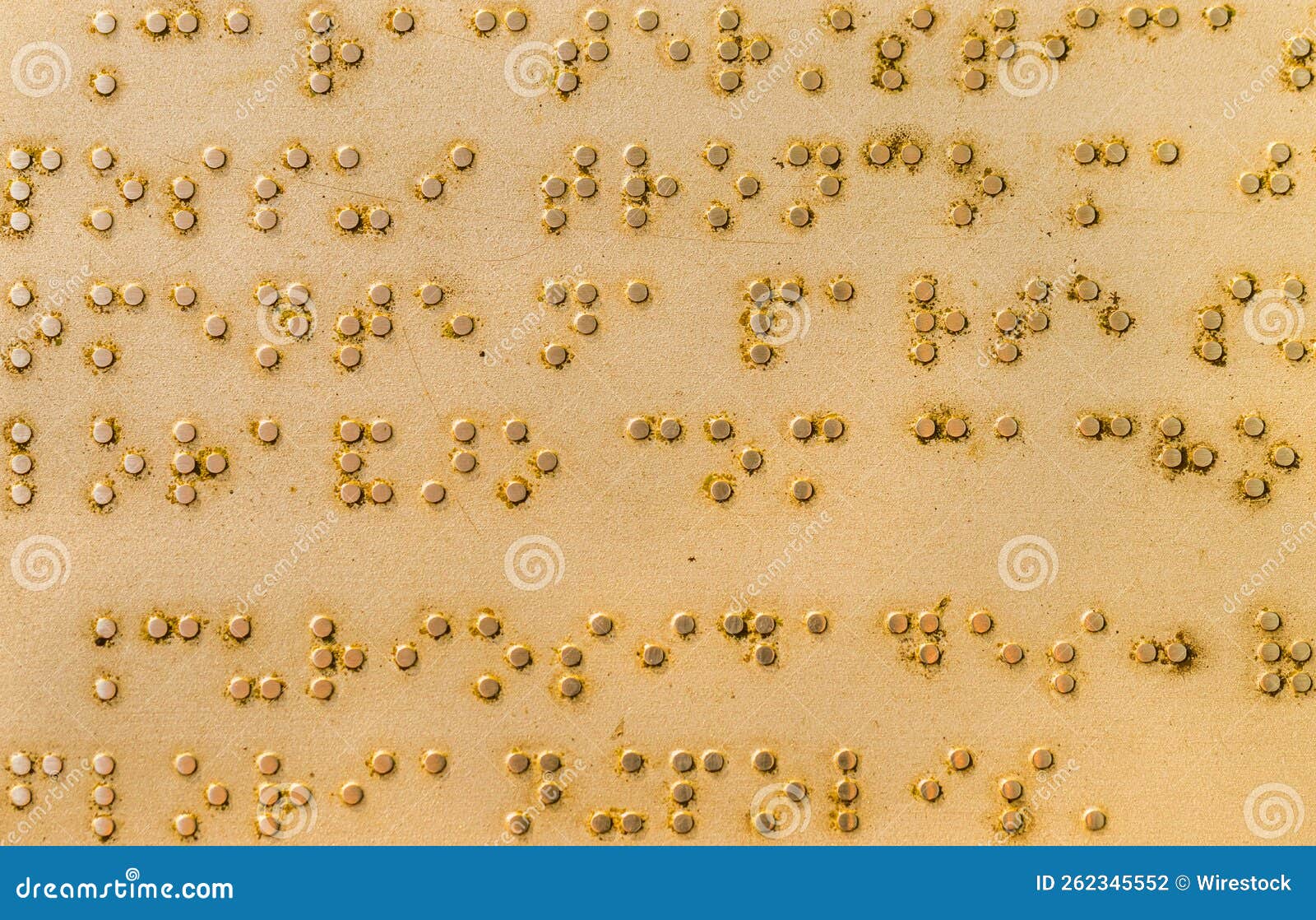 Beige Surface with Braille Writing Stock Photo - Image of retro, beige ...