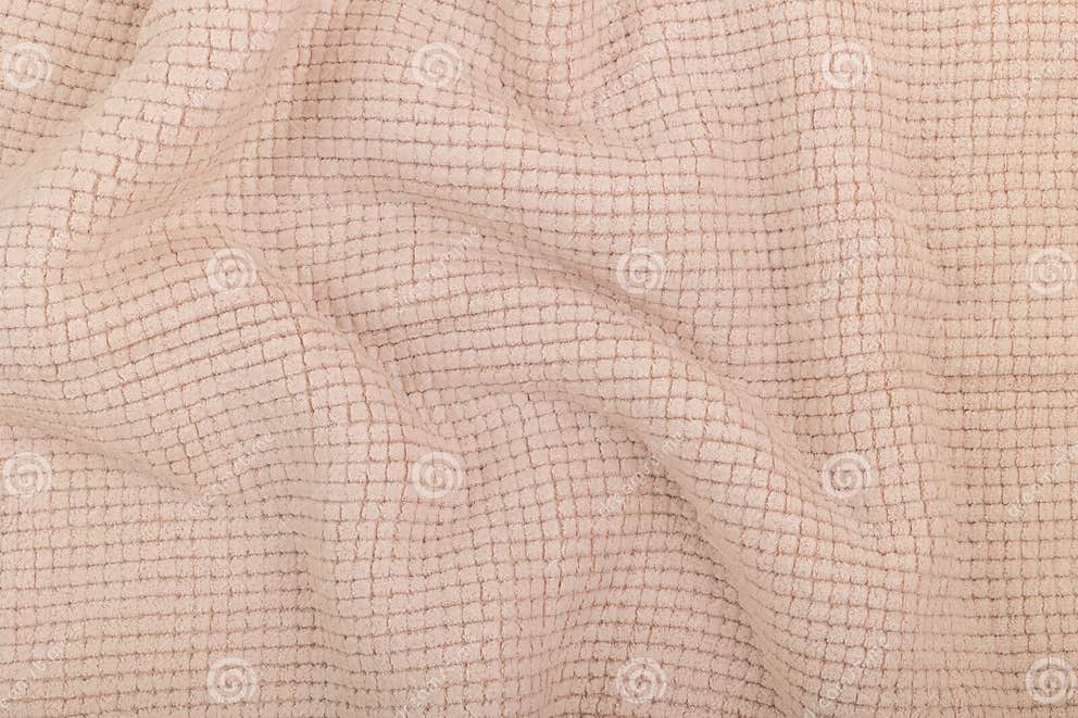 Beige Terry Texture with Waves Stock Image - Image of knitting, linen ...